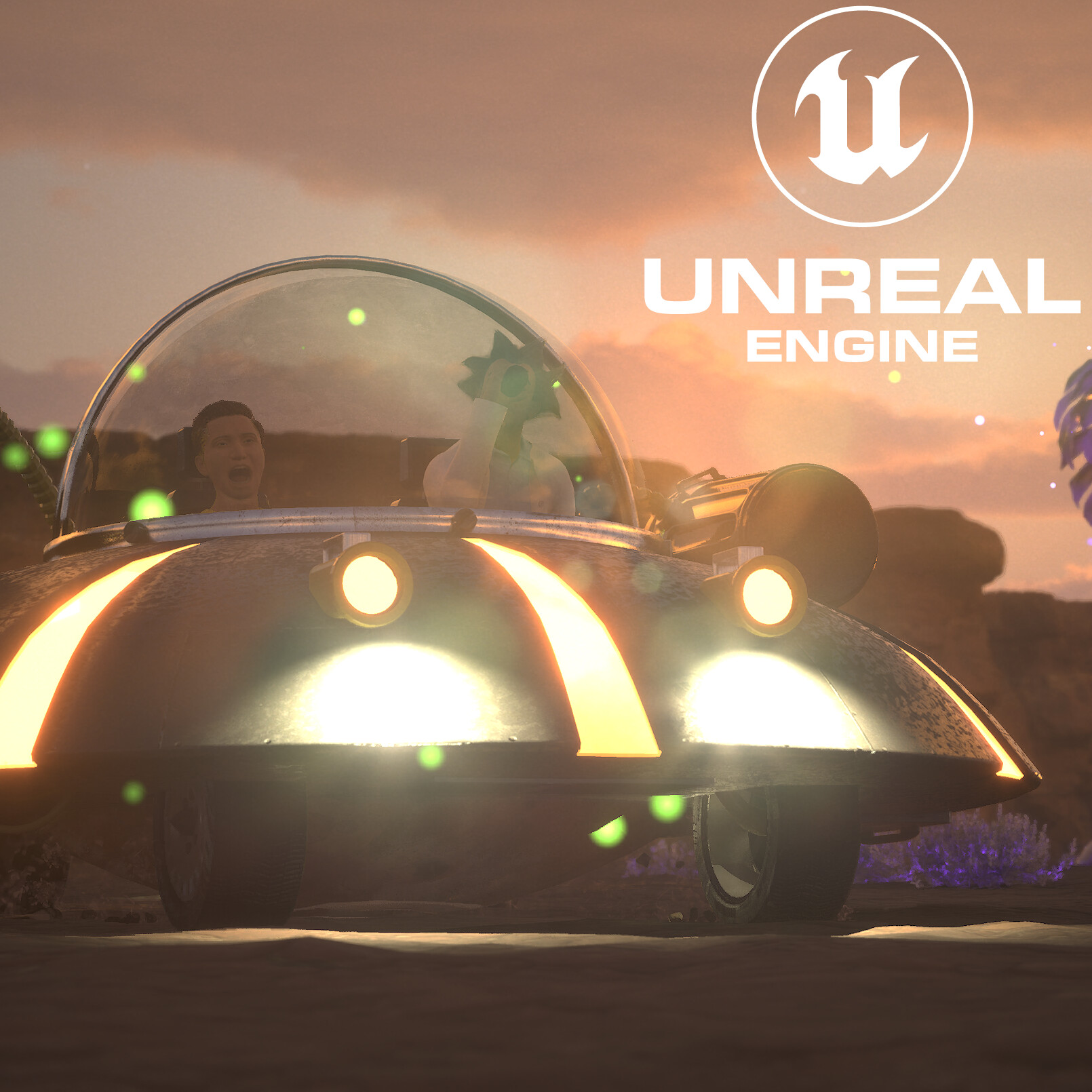 ArtStation - Endless Engines: Rick and Morty IRL, animation made in UE5
