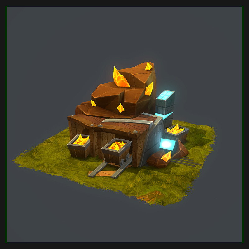 ArtStation - Crystal Mine