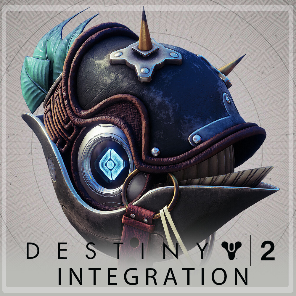 ArtStation - Destiny 2: Swashbuckler Ghost Shell (Texturing & Integration)