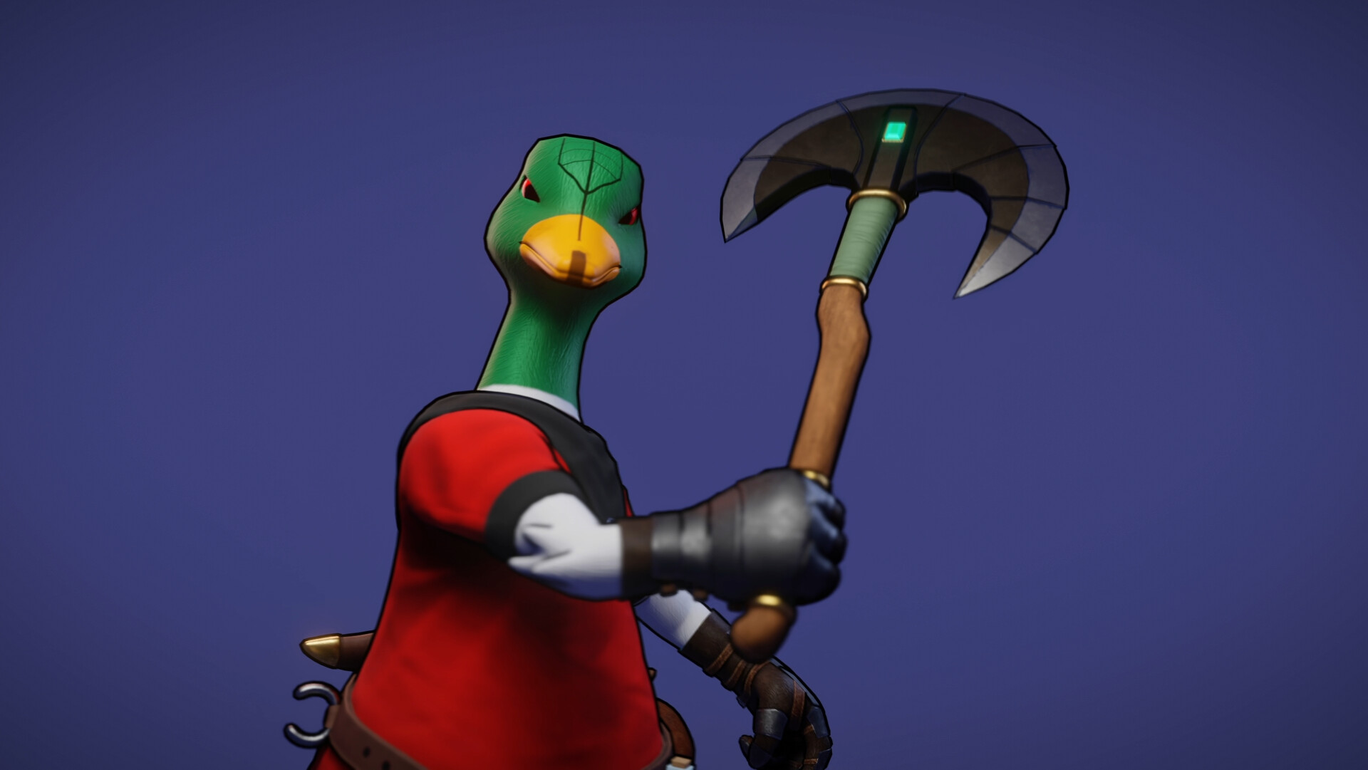 ArtStation - The Chosen Duck Warrior