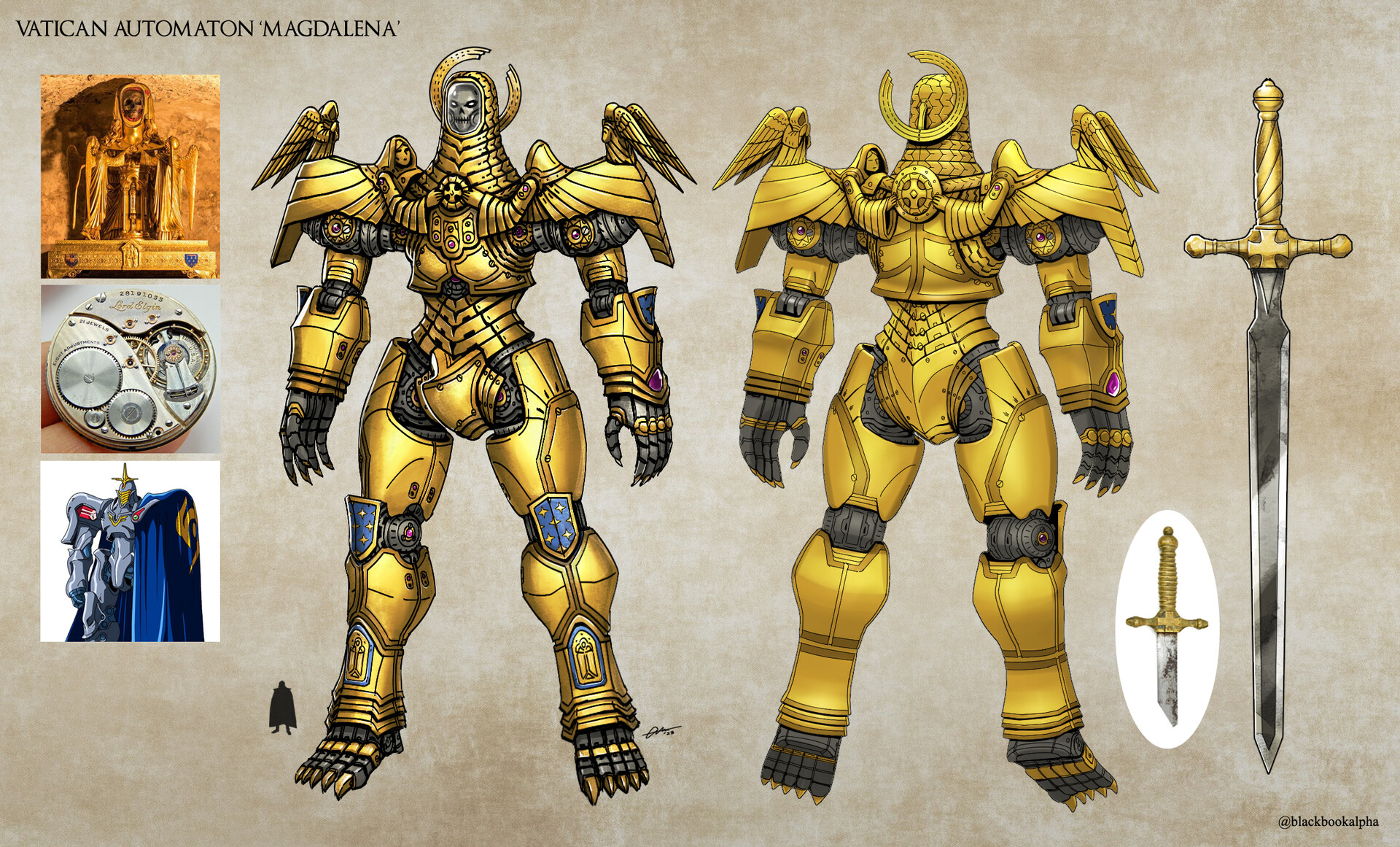 ArtStation - Vatican Automaton "Magdalena"