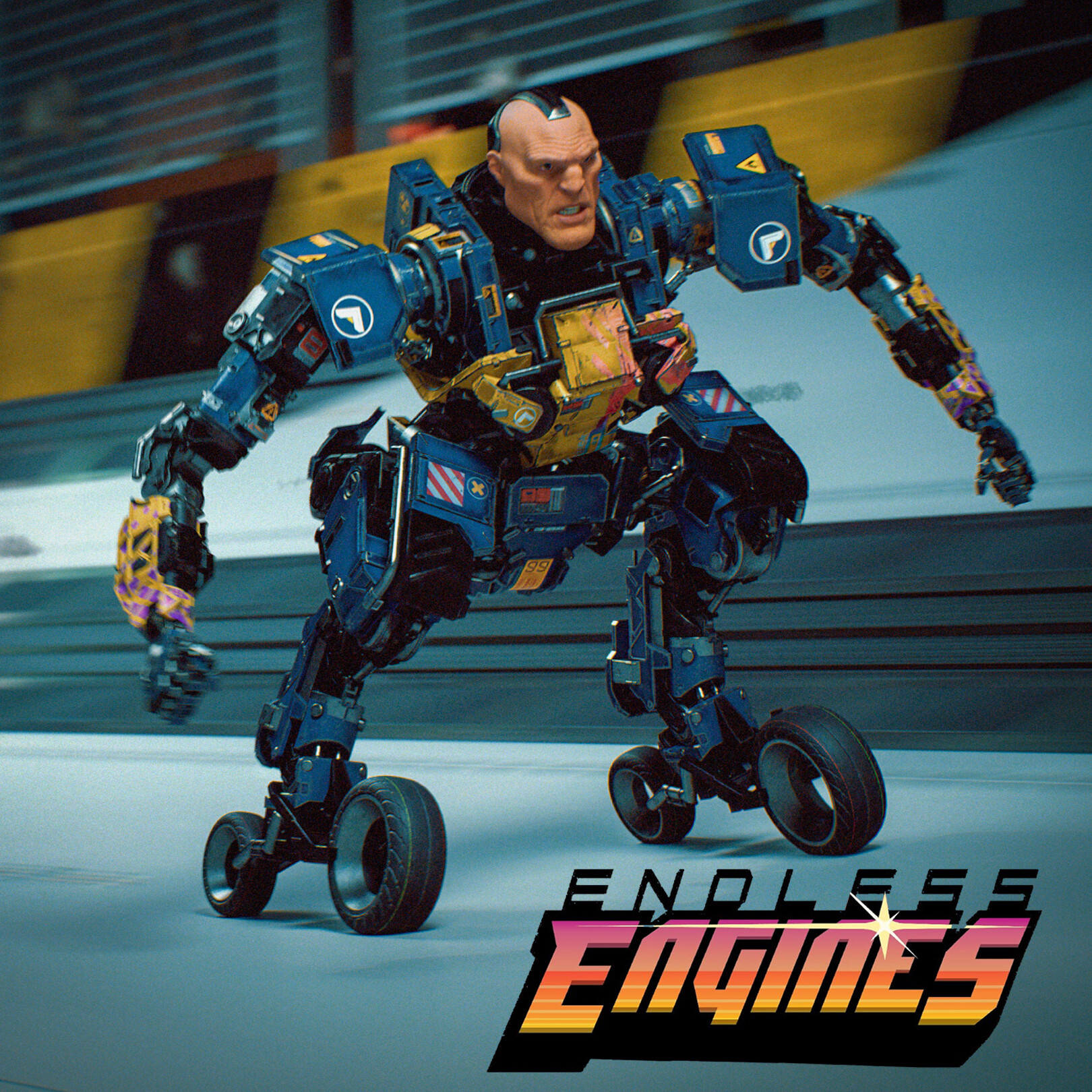 ArtStation - Endless Engines Motorball Submission