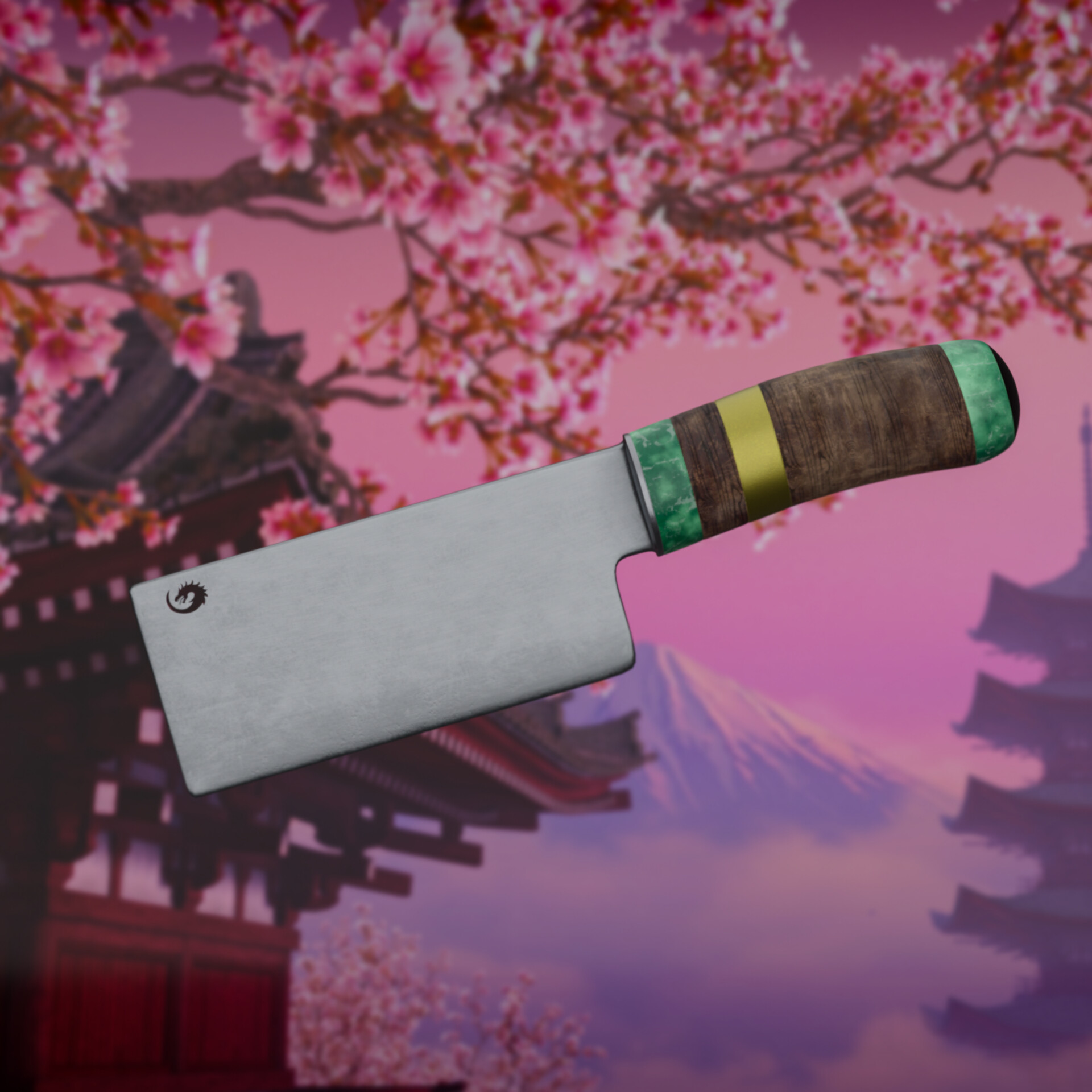 ArtStation - Japanese Cleaver