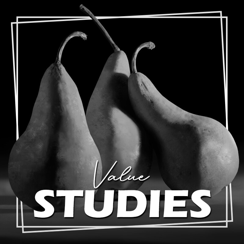 ArtStation - Still Life Value Studies