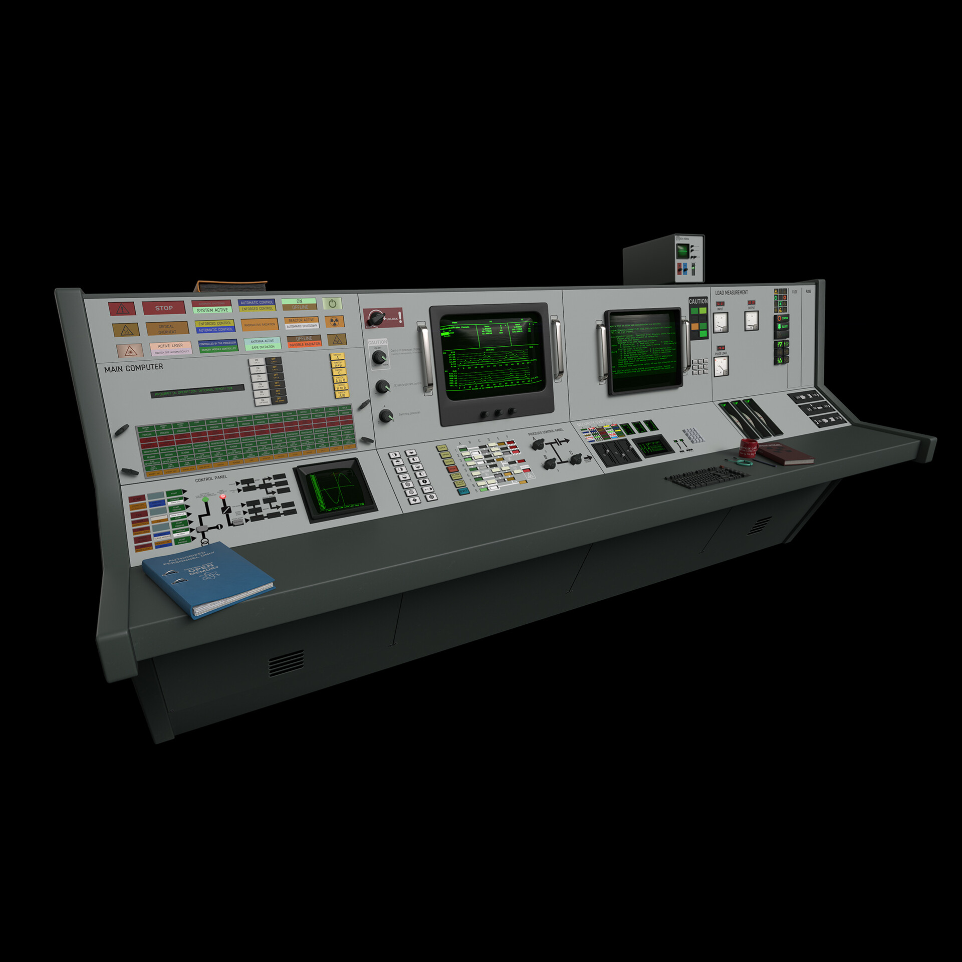 ArtStation - Computer Control Desk