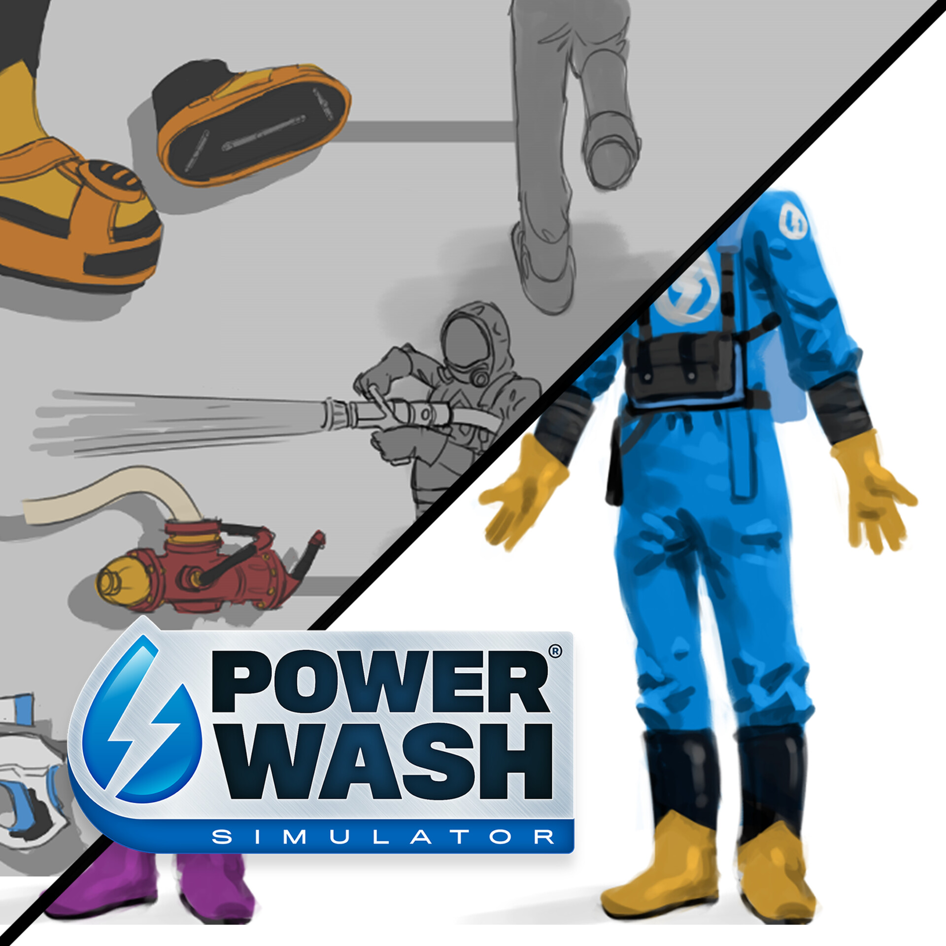 ArtStation - Unofficial Powerwash Simulator Concepts