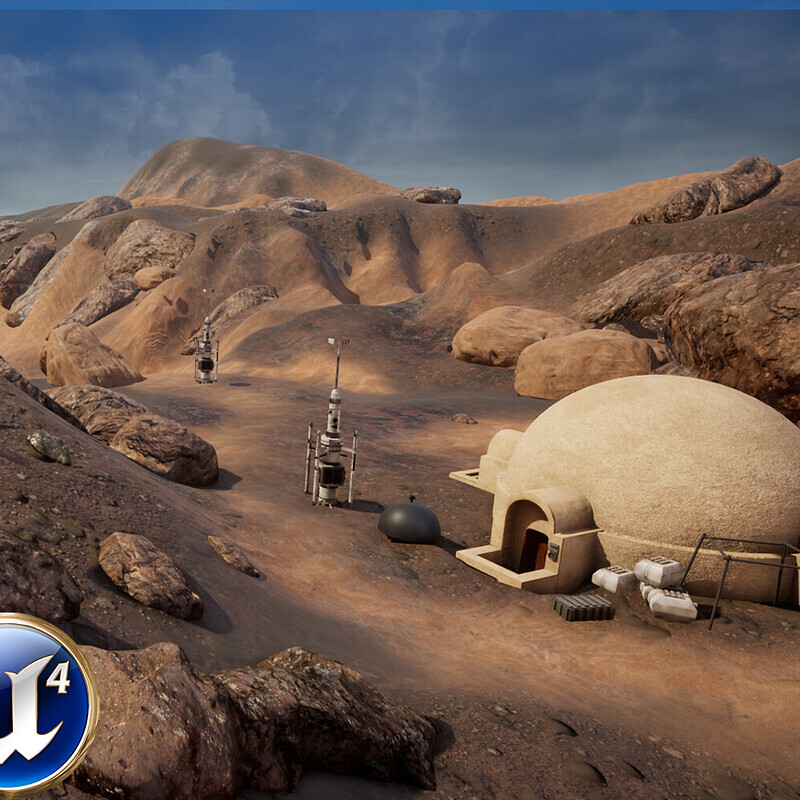 ArtStation - Tatooine V2