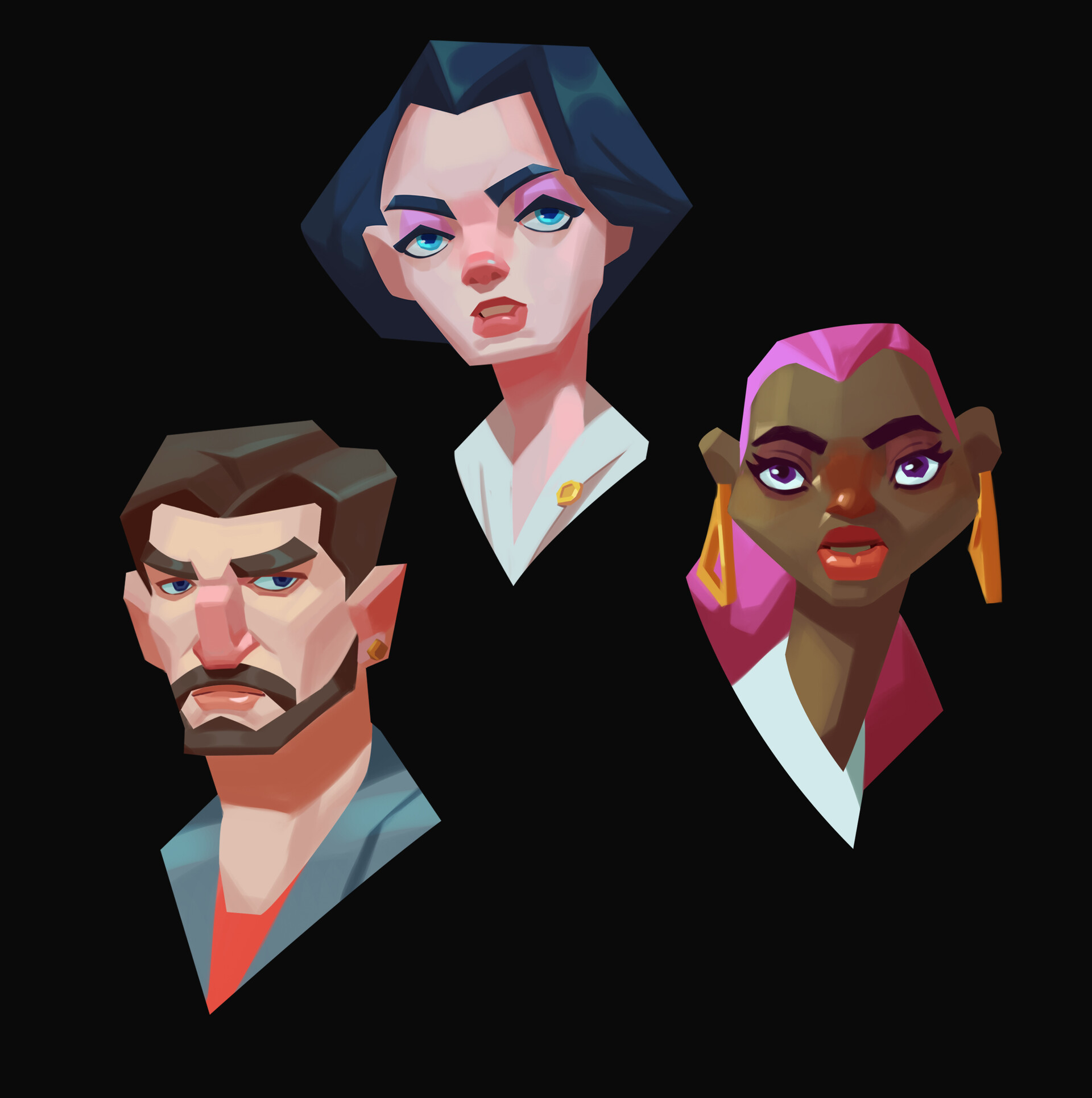 ArtStation - Head portrait exercise