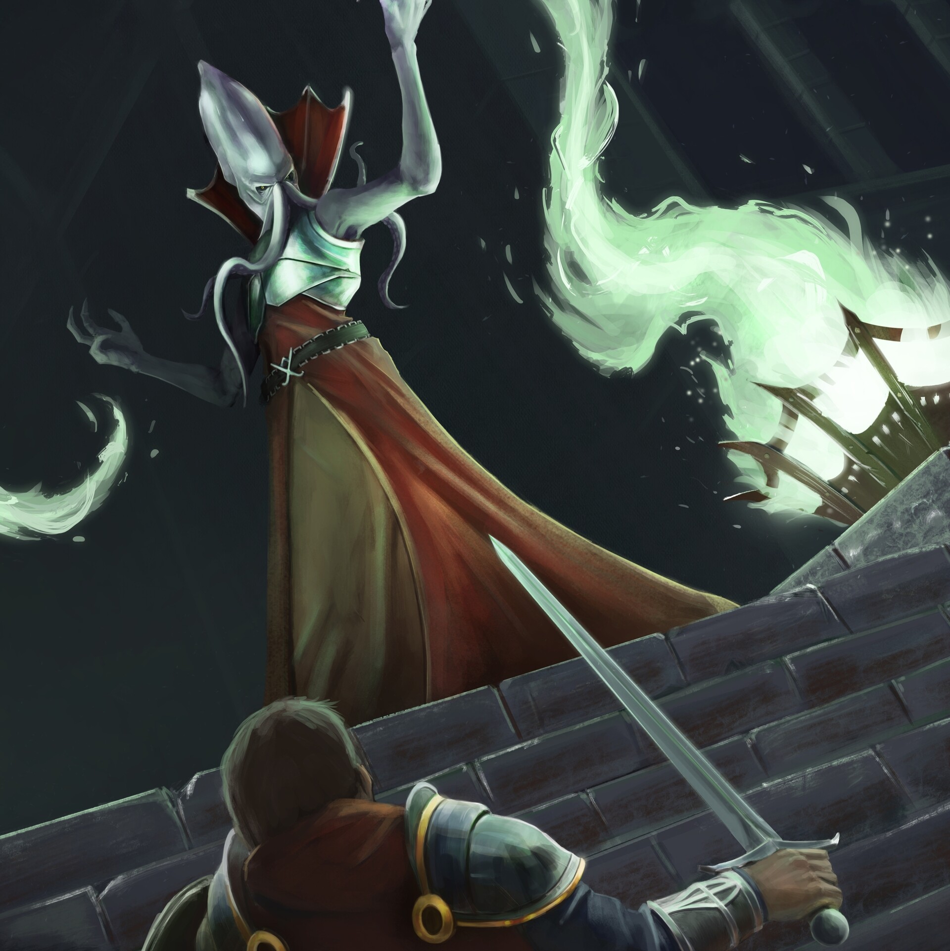 ArtStation - Mind flayer encounter