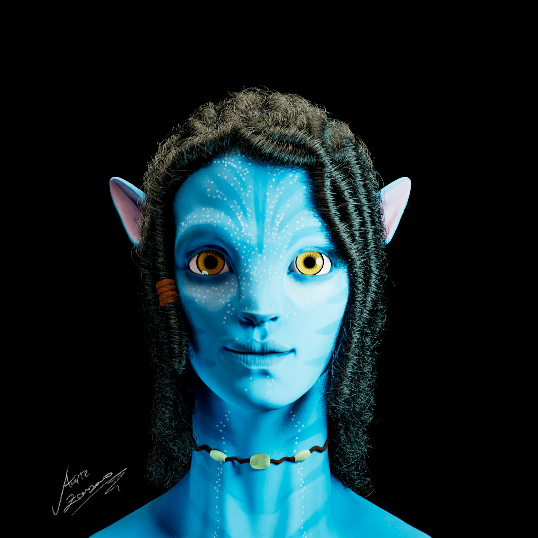 ArtStation - Na'vi Bust