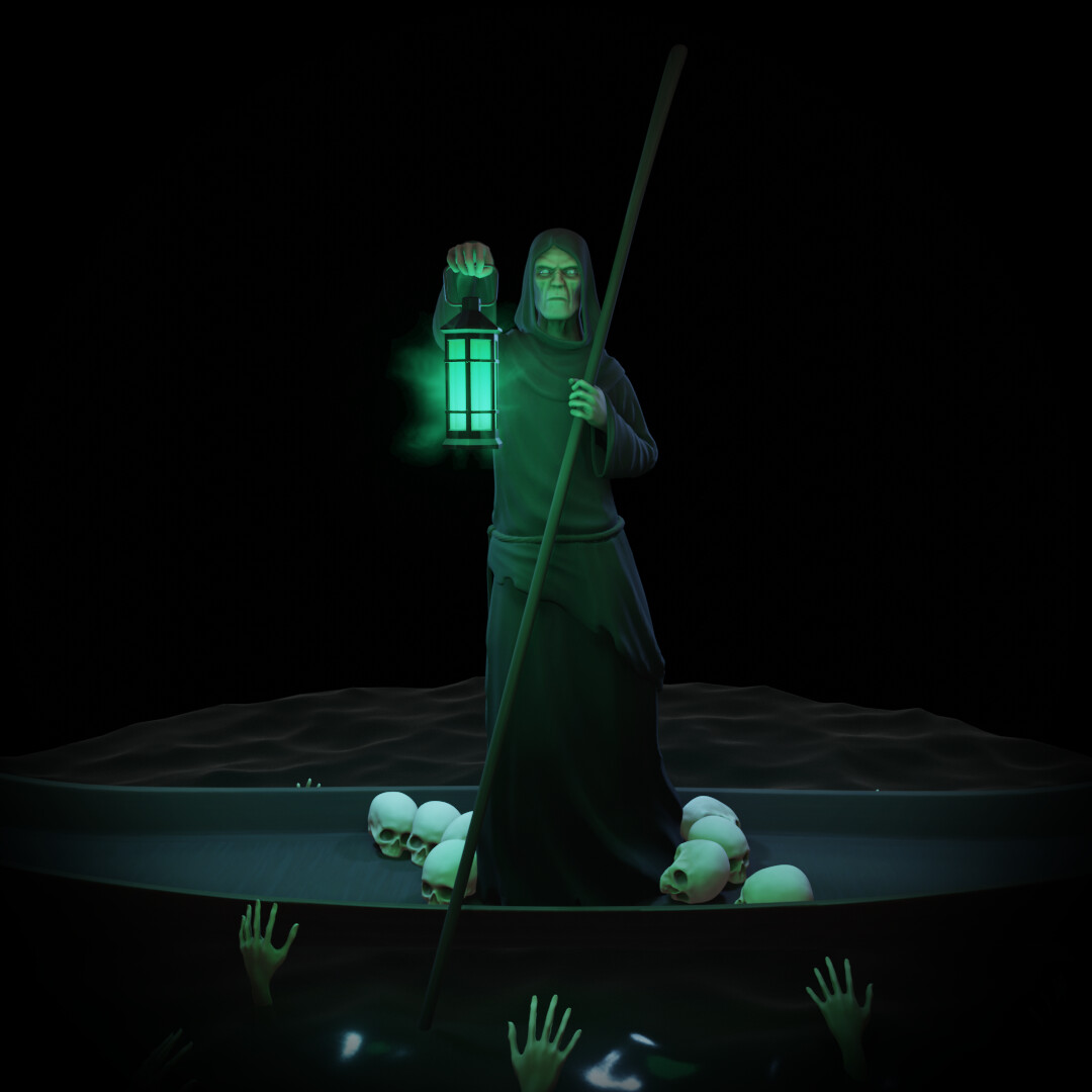 ArtStation - Charon the Ferryman