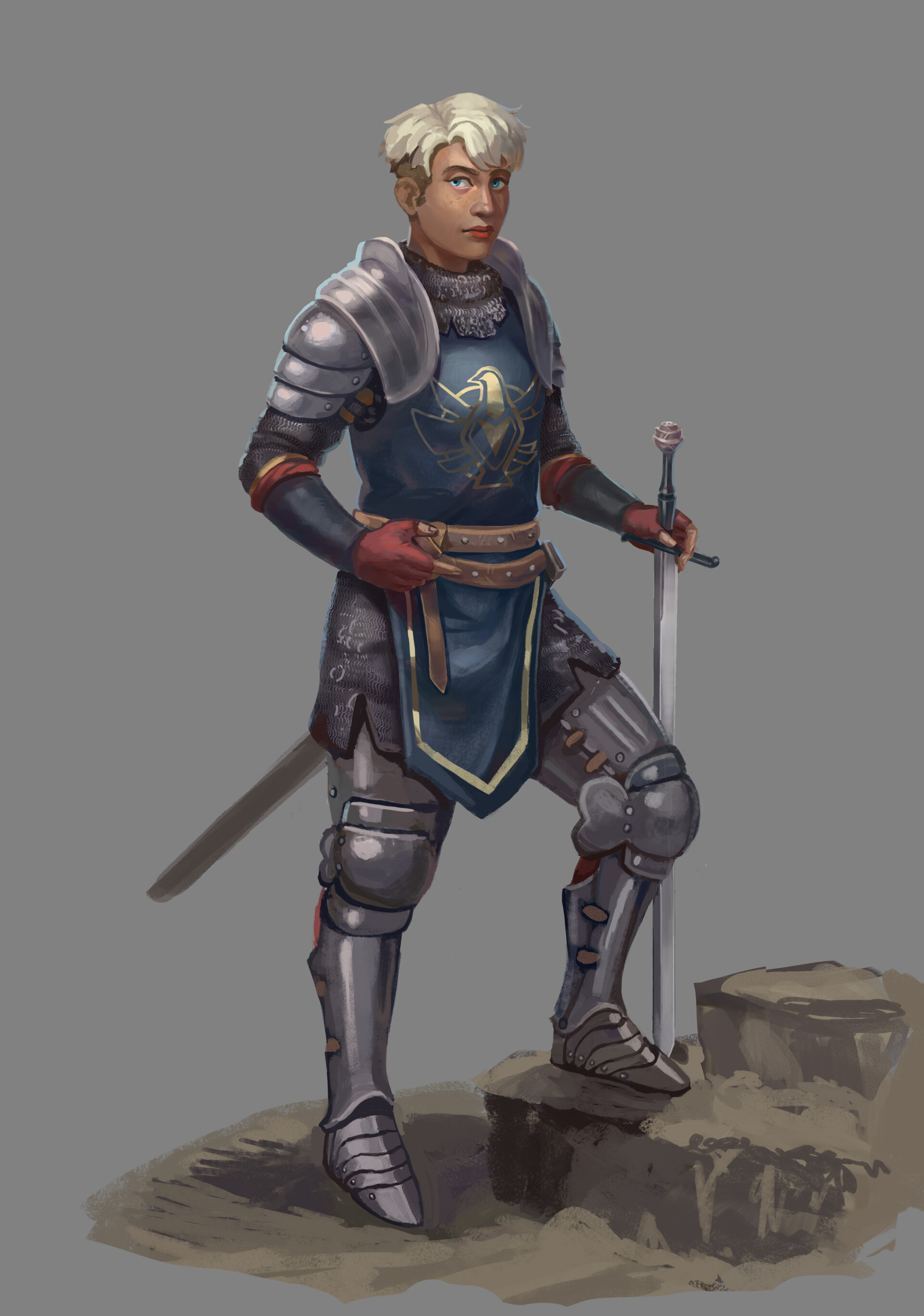 ArtStation - Paladin Character Sprite