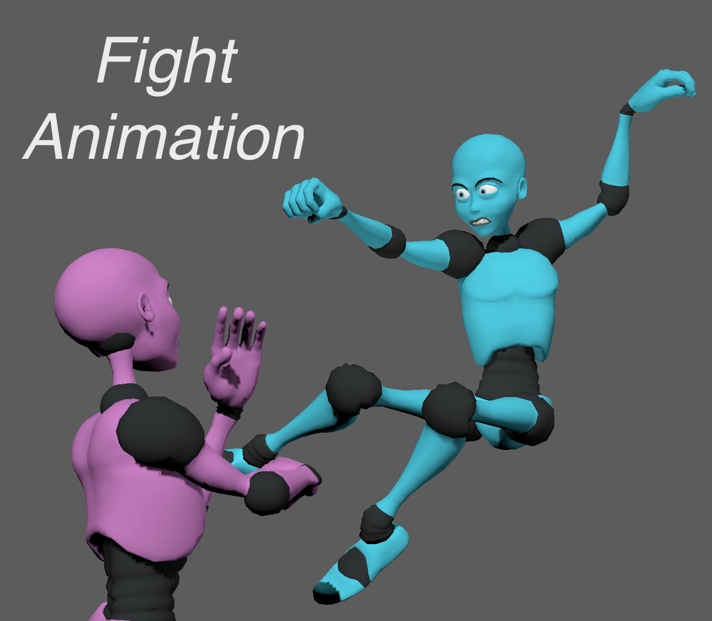 ArtStation - Martial Arts Fight Animation