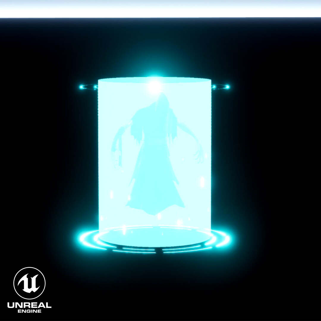 ArtStation - Character Spawn Effect in Niagara