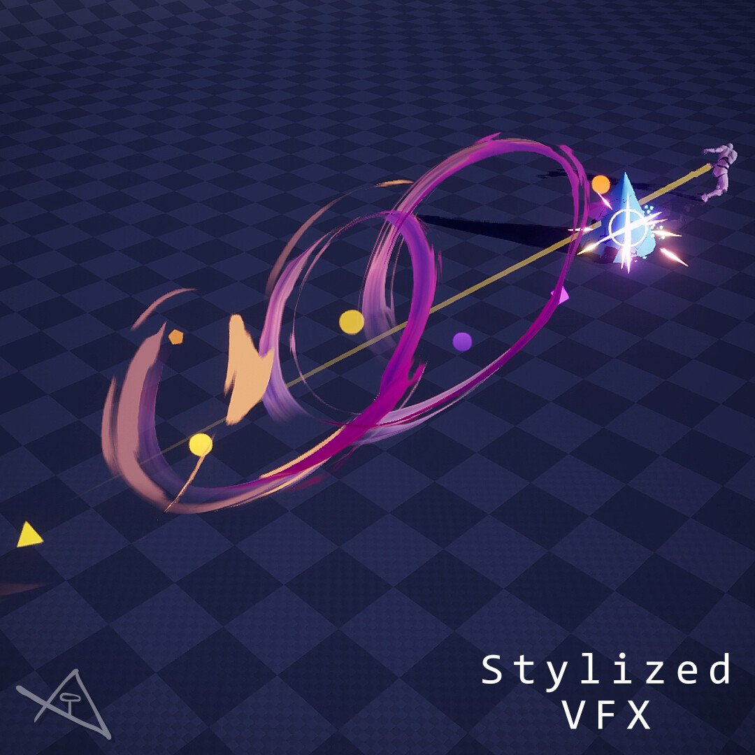 ArtStation - Stylized attack VFX