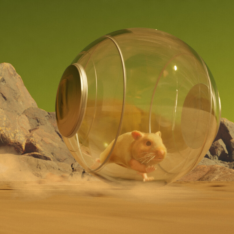 Lonnon Foster - Endless Engines: Space Hamster Rolls On