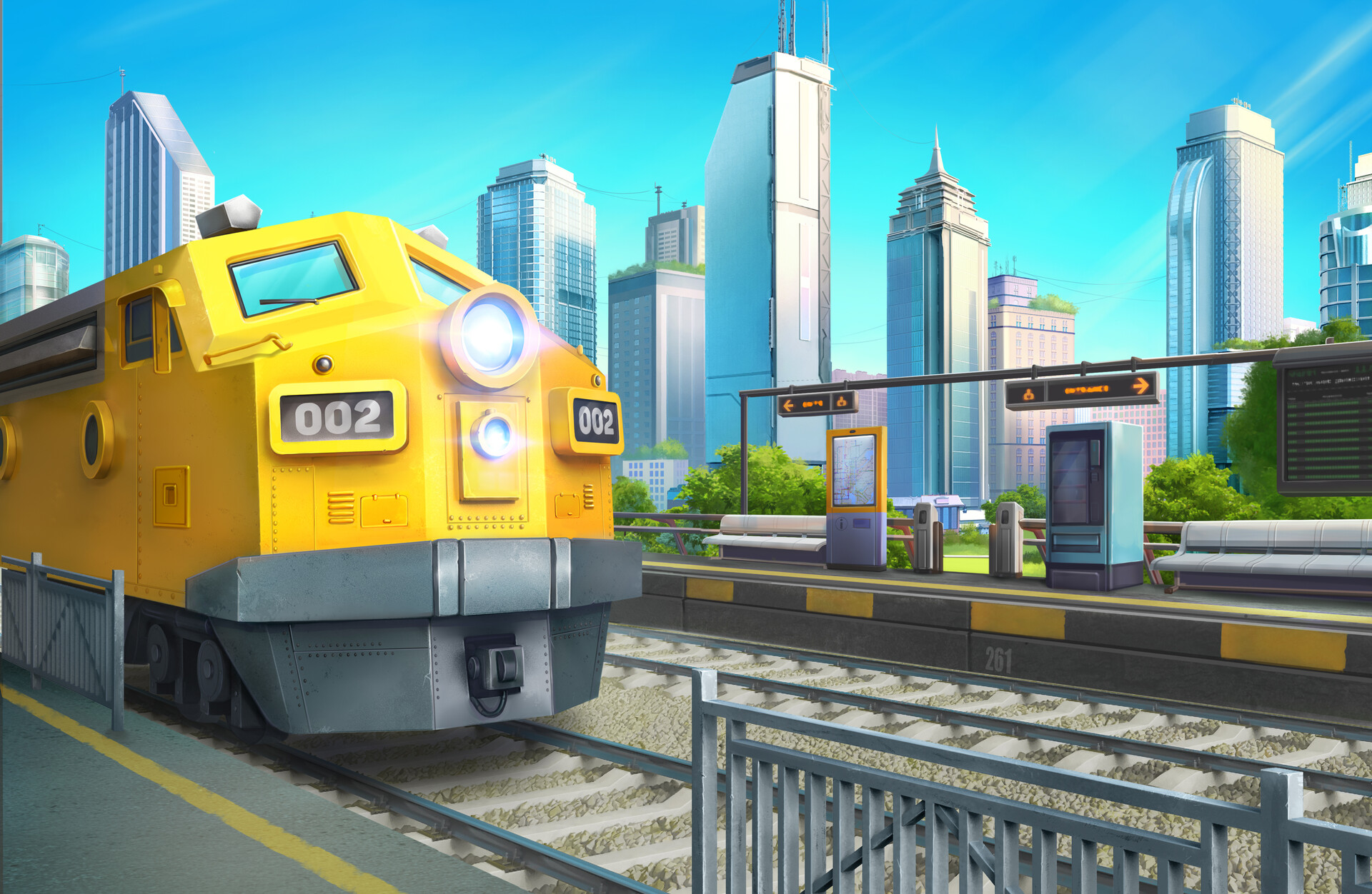 ArtStation - Train Valley 2