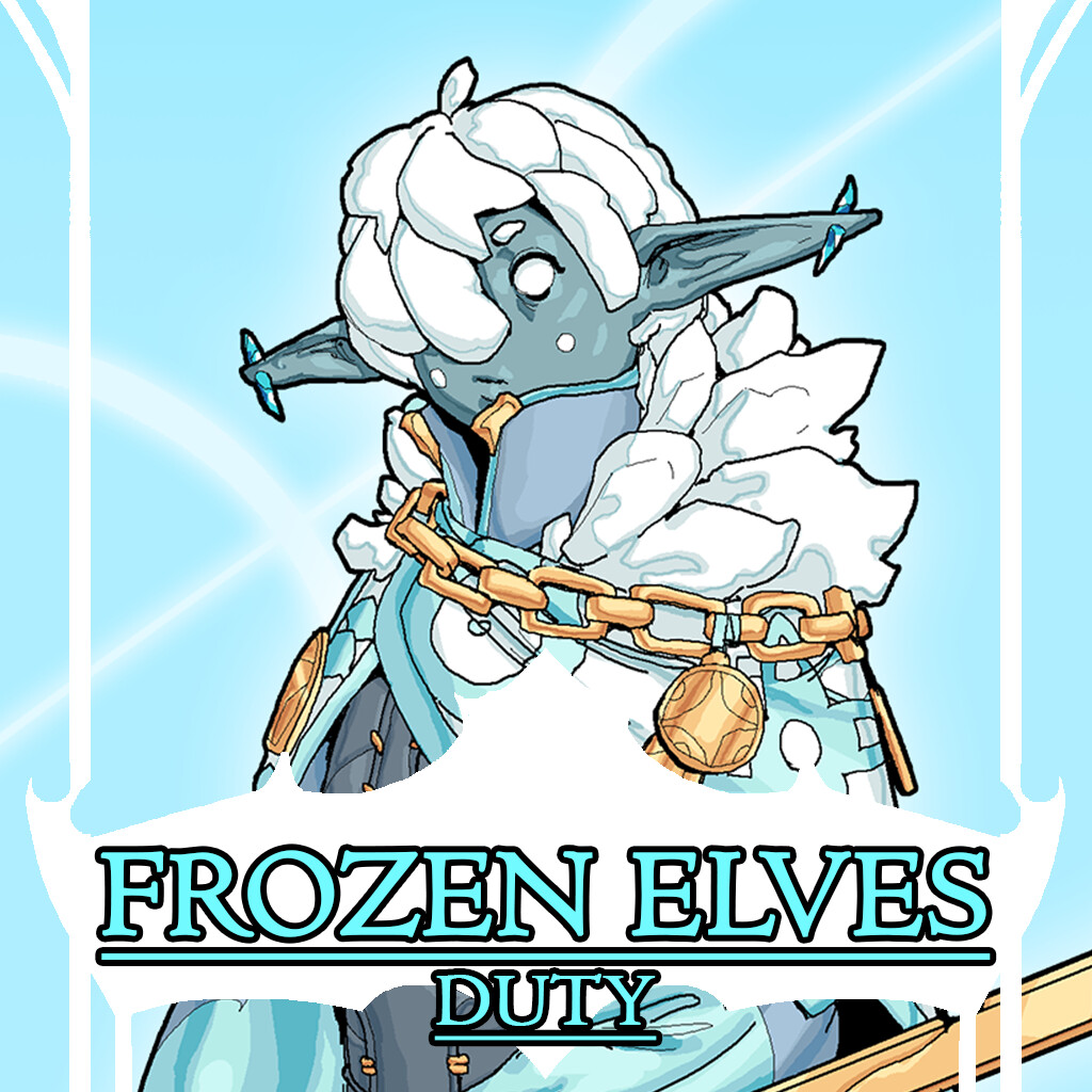 ArtStation - Frozen Elves - Expression of Duty