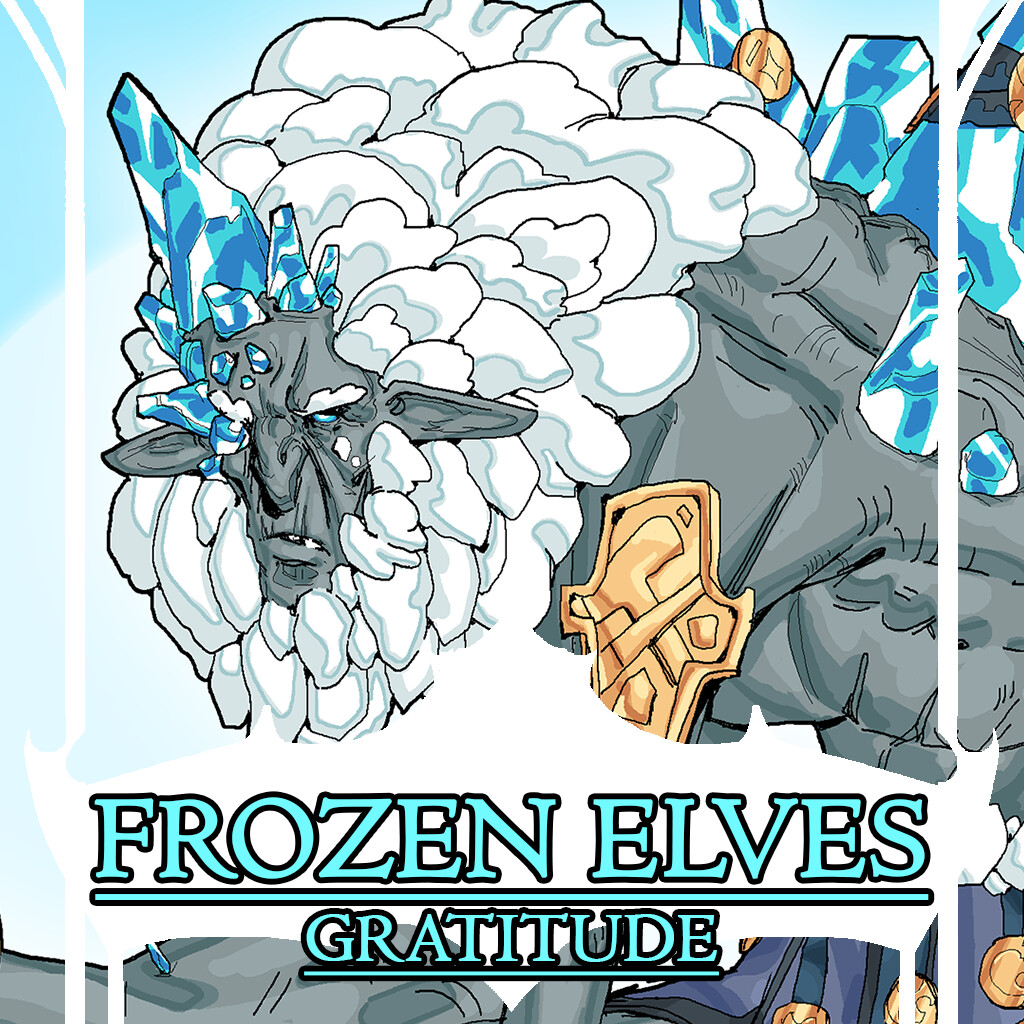 ArtStation - Frozen Elves - Expression of Gratitude