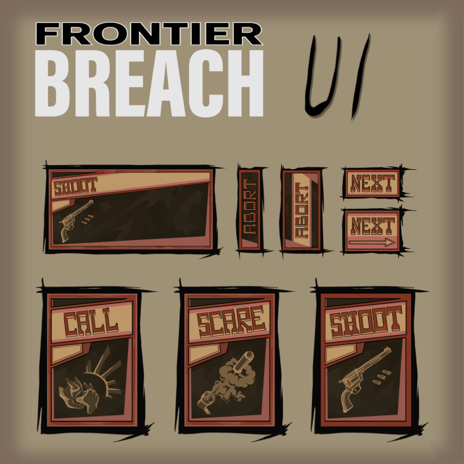 ArtStation - Turn-Based Strategy Game UI