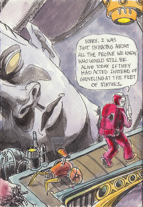 Gilbert Leiker - Derelict Station XG-12 Part 4