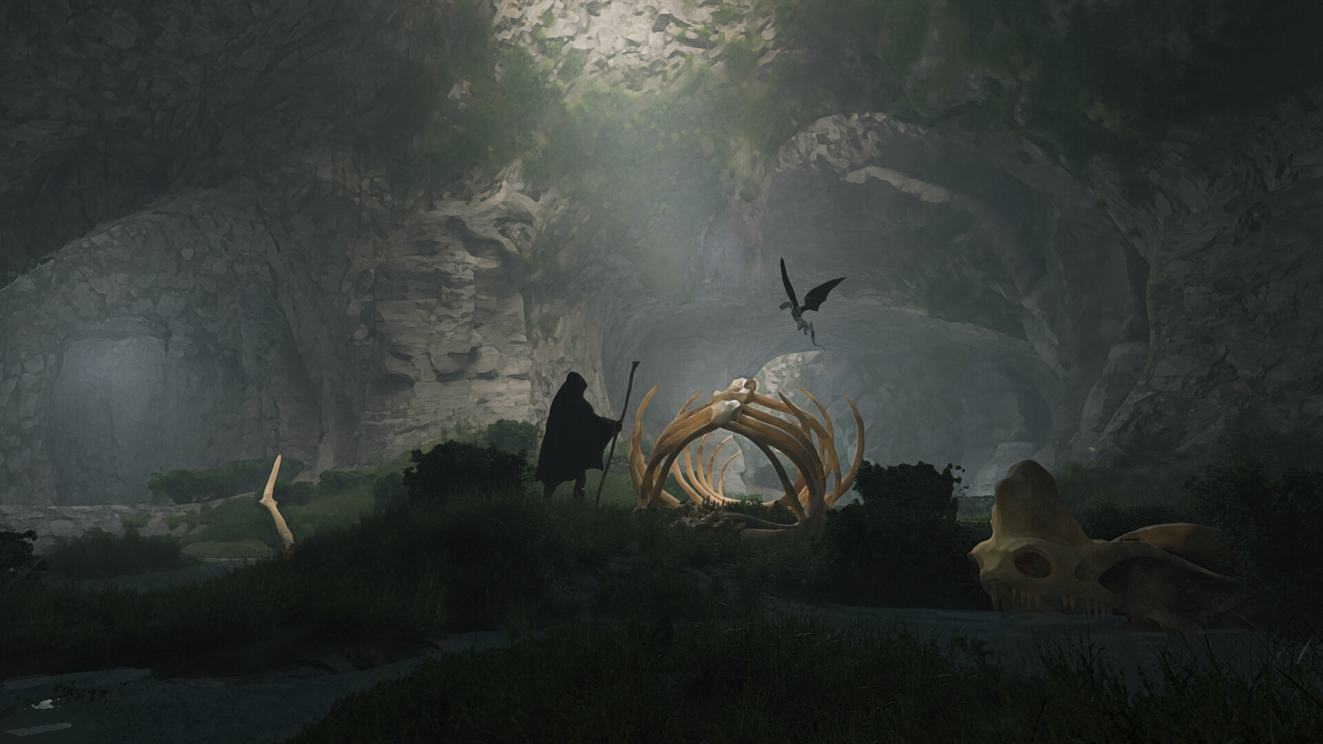 ArtStation - Dragon Cave