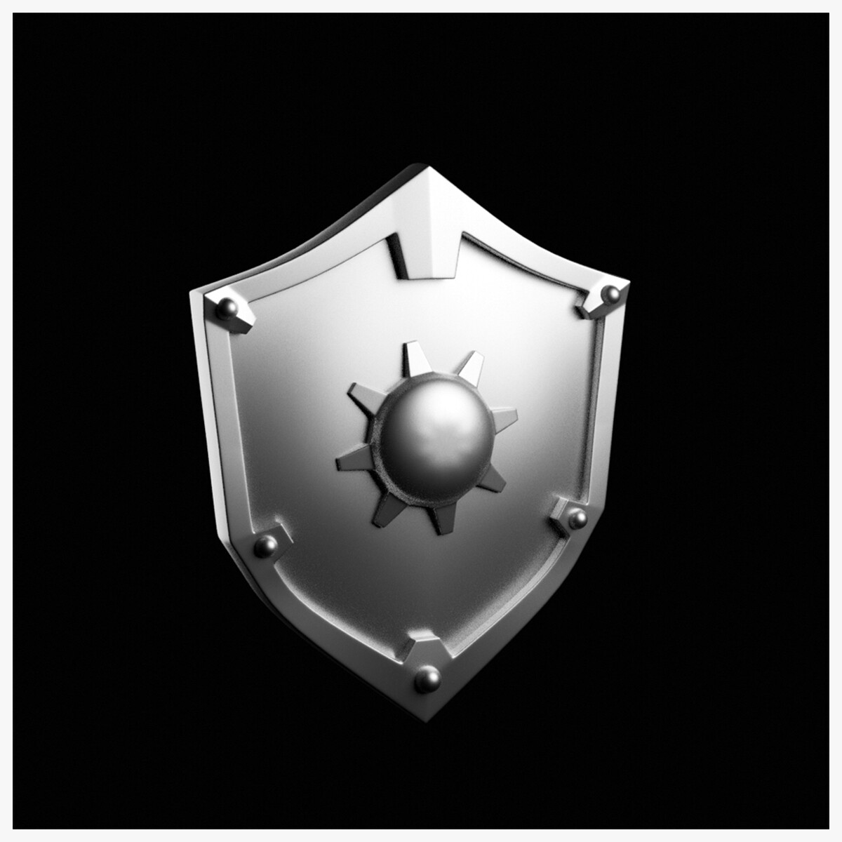ArtStation - Shield 3D Model