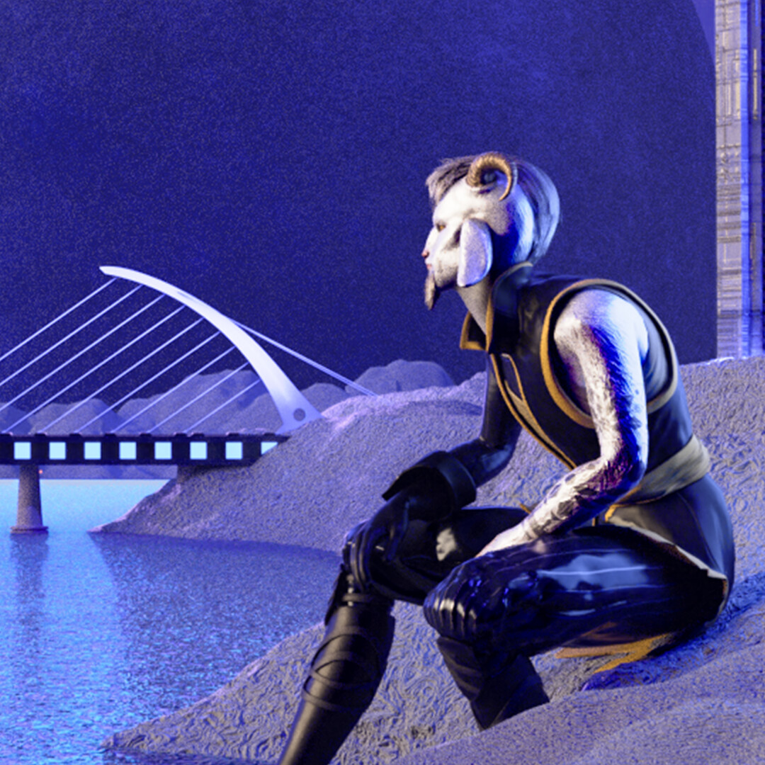 ArtStation - The Horned Man - Myth