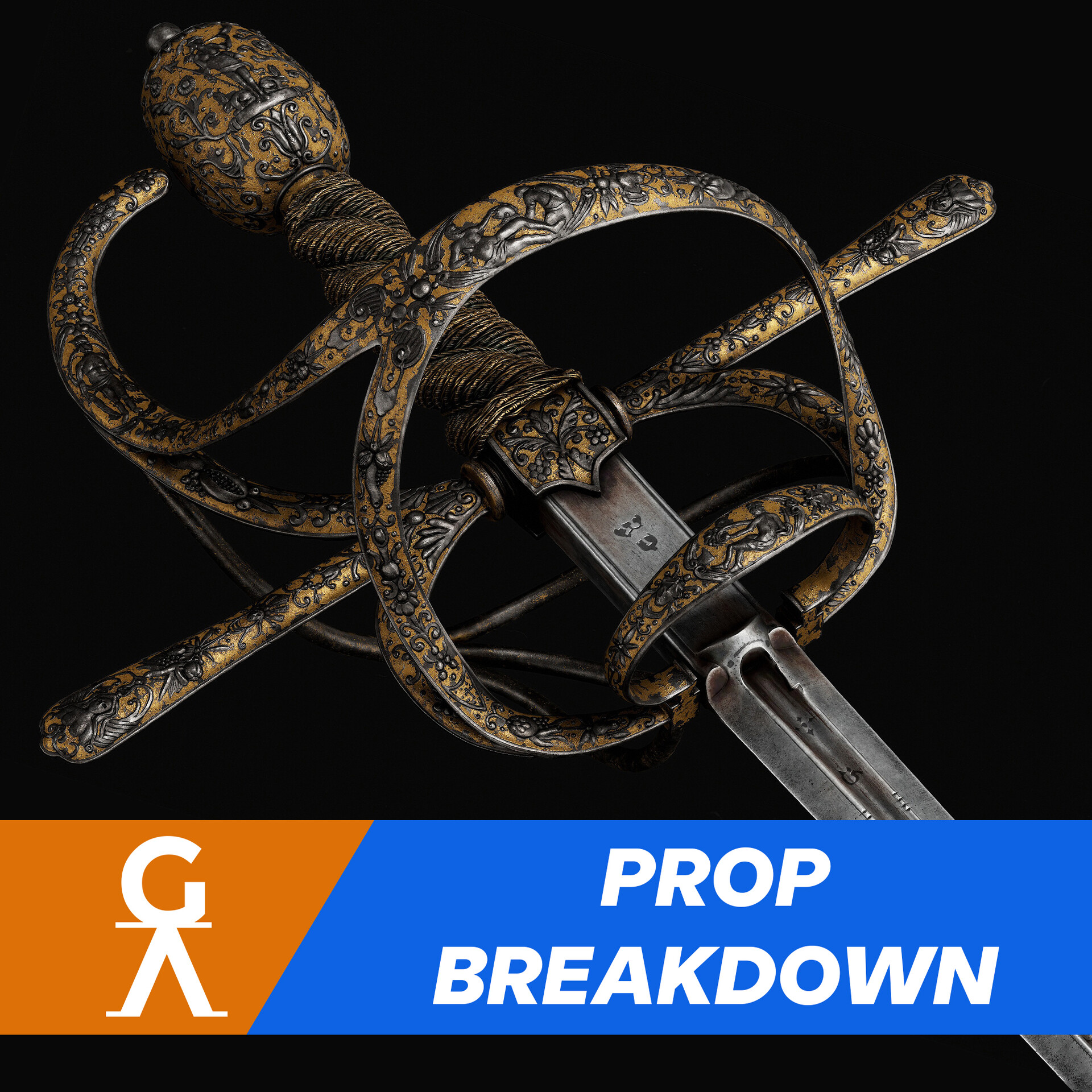 ArtStation - Swept Hilt Rapier & Hand Sword - Prop Breakdown - Jonjo ...