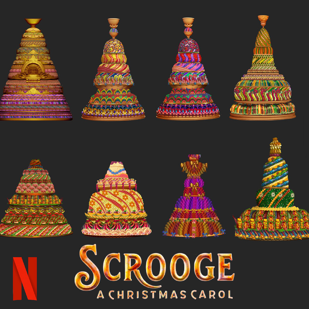 ArtStation - Netflix Scrooge - Cornucopia Stack Designs