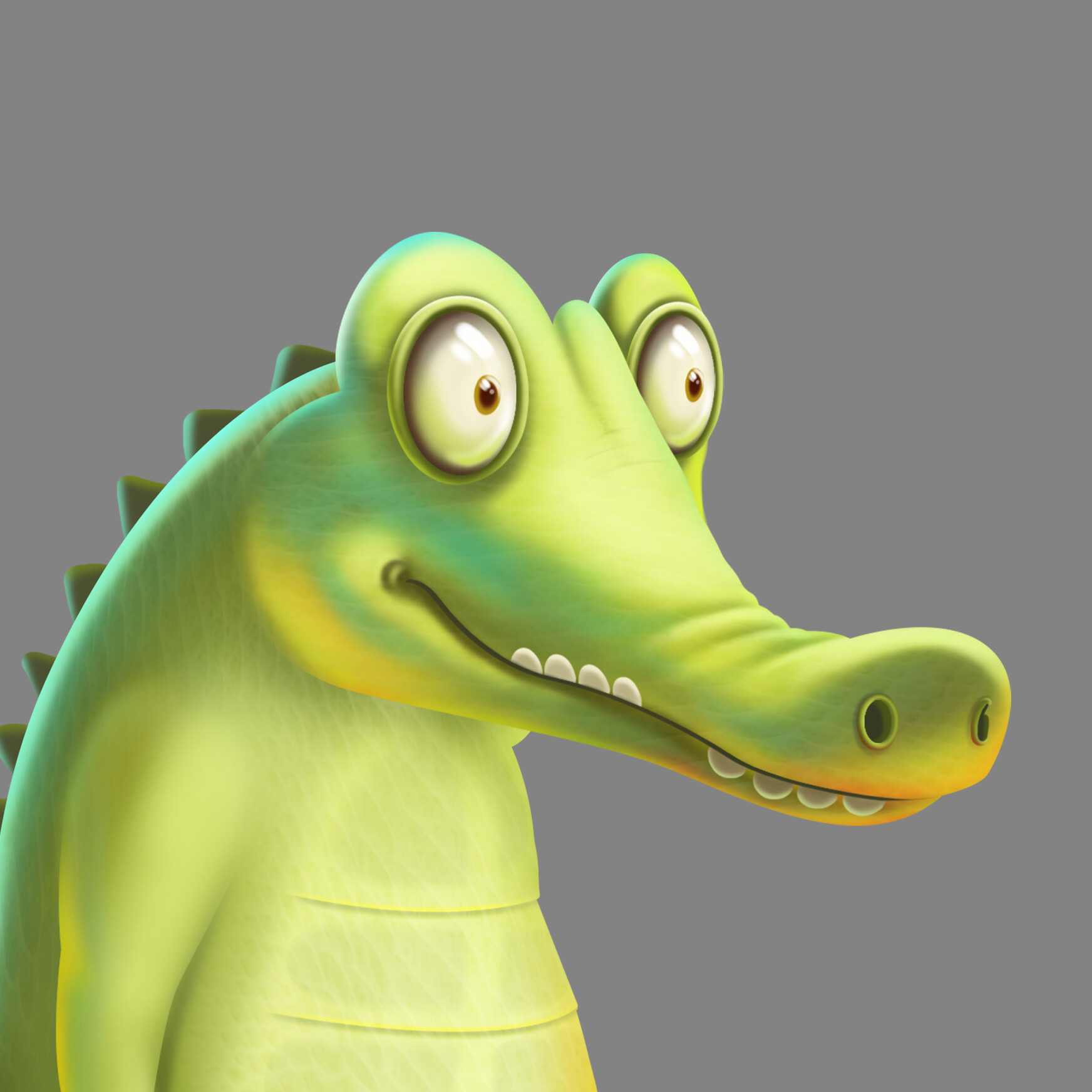 ArtStation - Crocodile Game Character