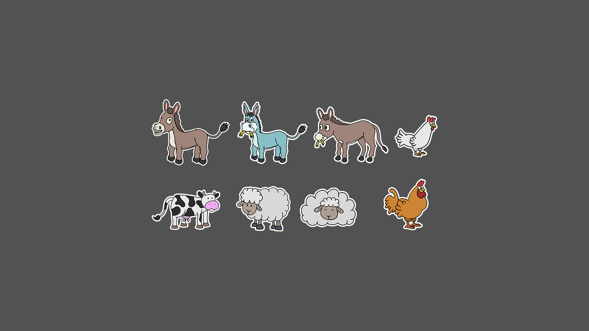 ArtStation - Farm animal Design (Mad Craft, Rufino's animals)