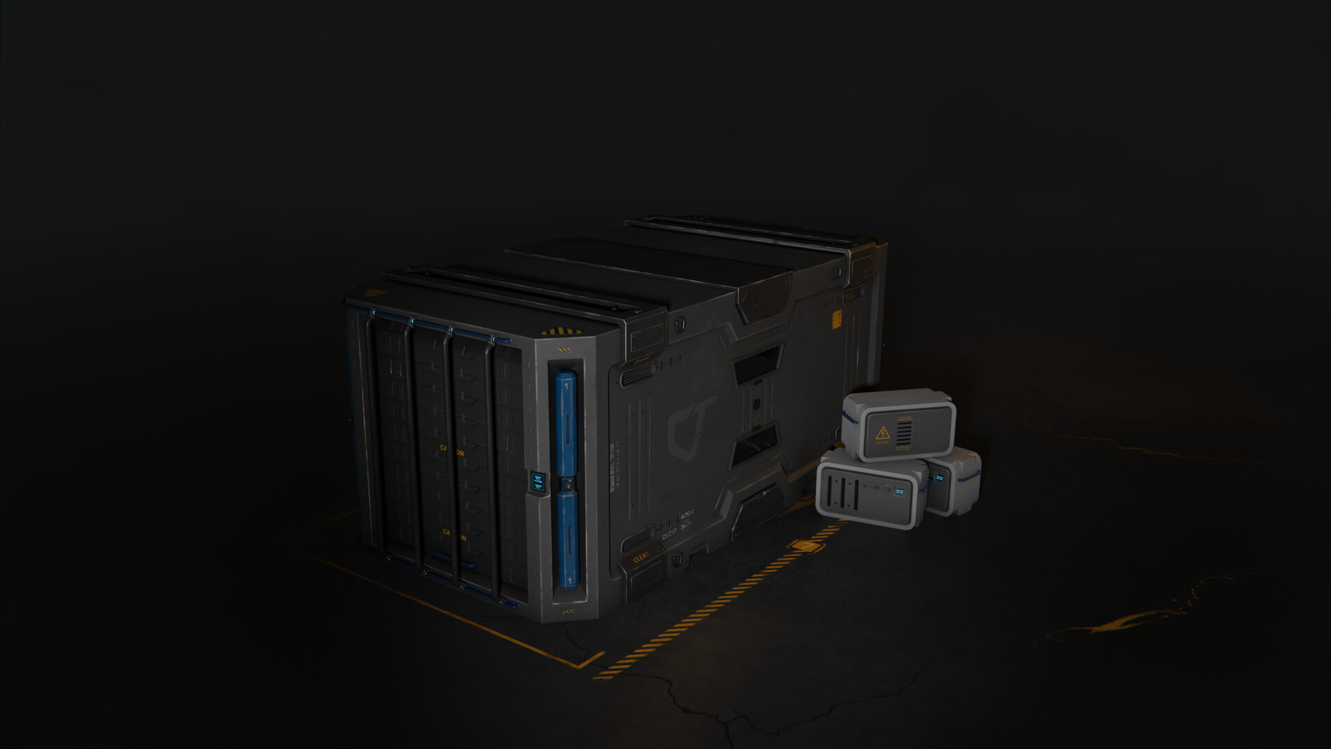 ArtStation - Sci-Fi Container