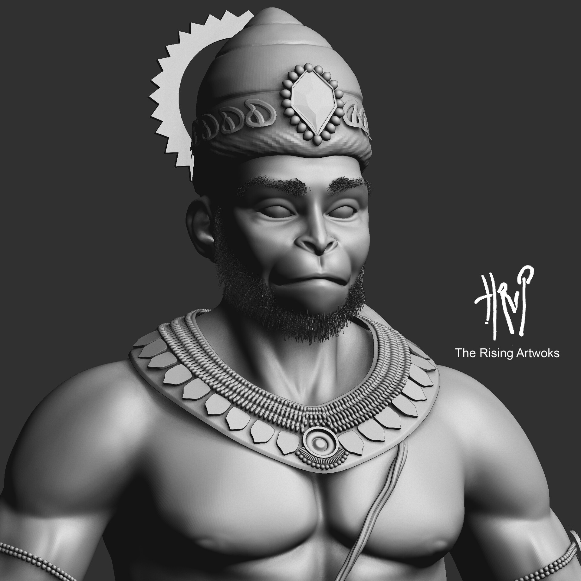 ArtStation - Lord Hanuman