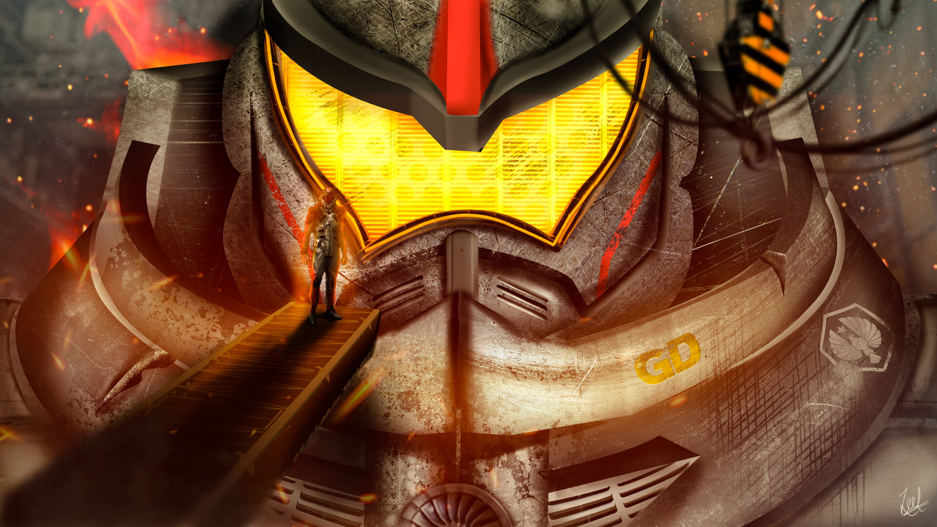 ArtStation - Pacific Rim Image Manipulation