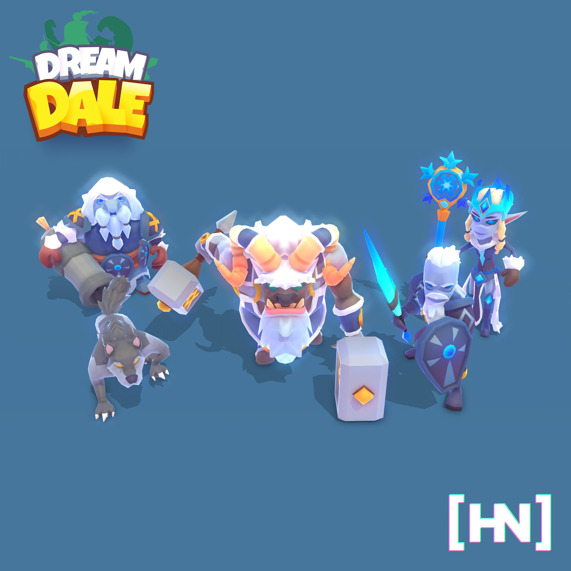 ArtStation - Dreamdale - Frost Mobs