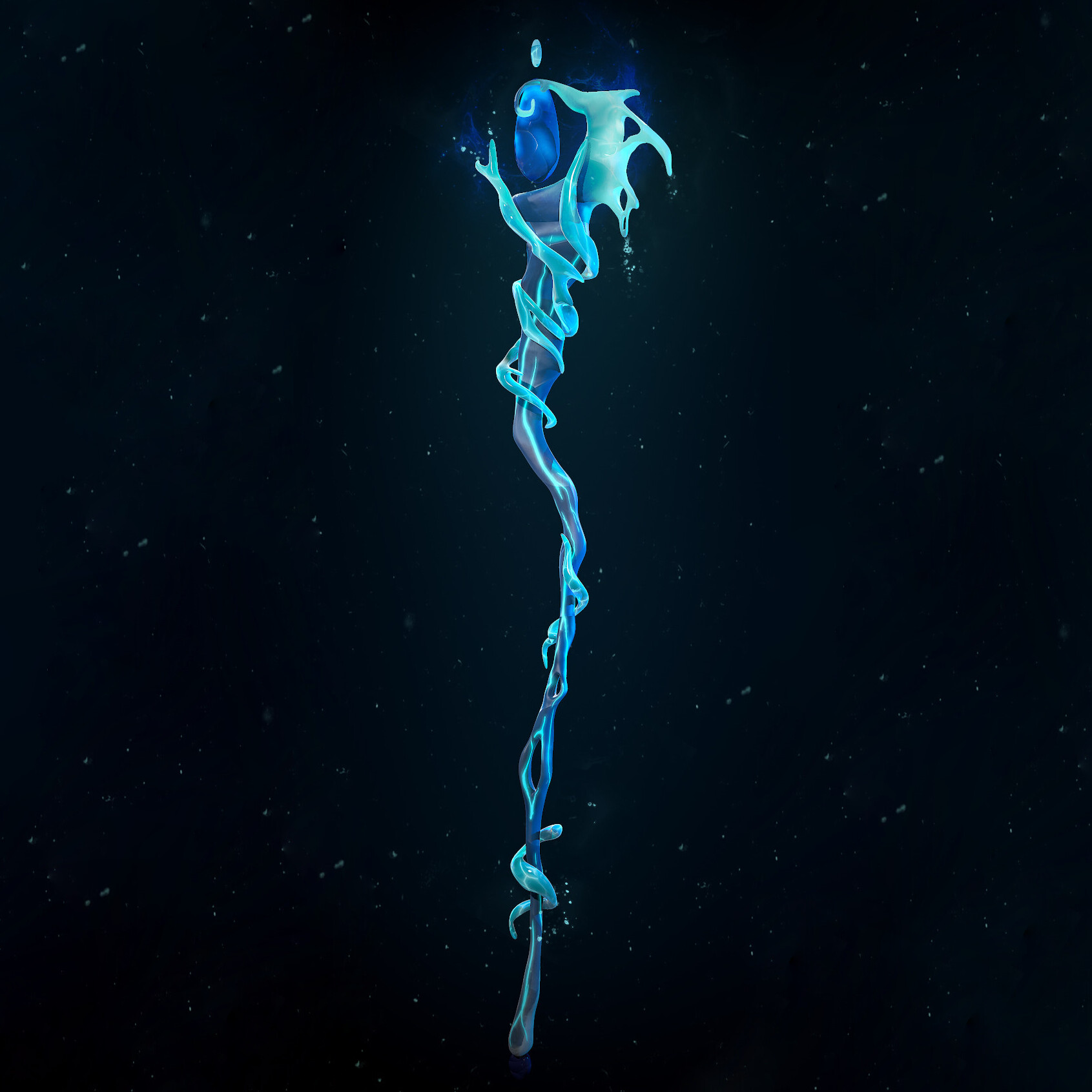 ArtStation - Ice Staff