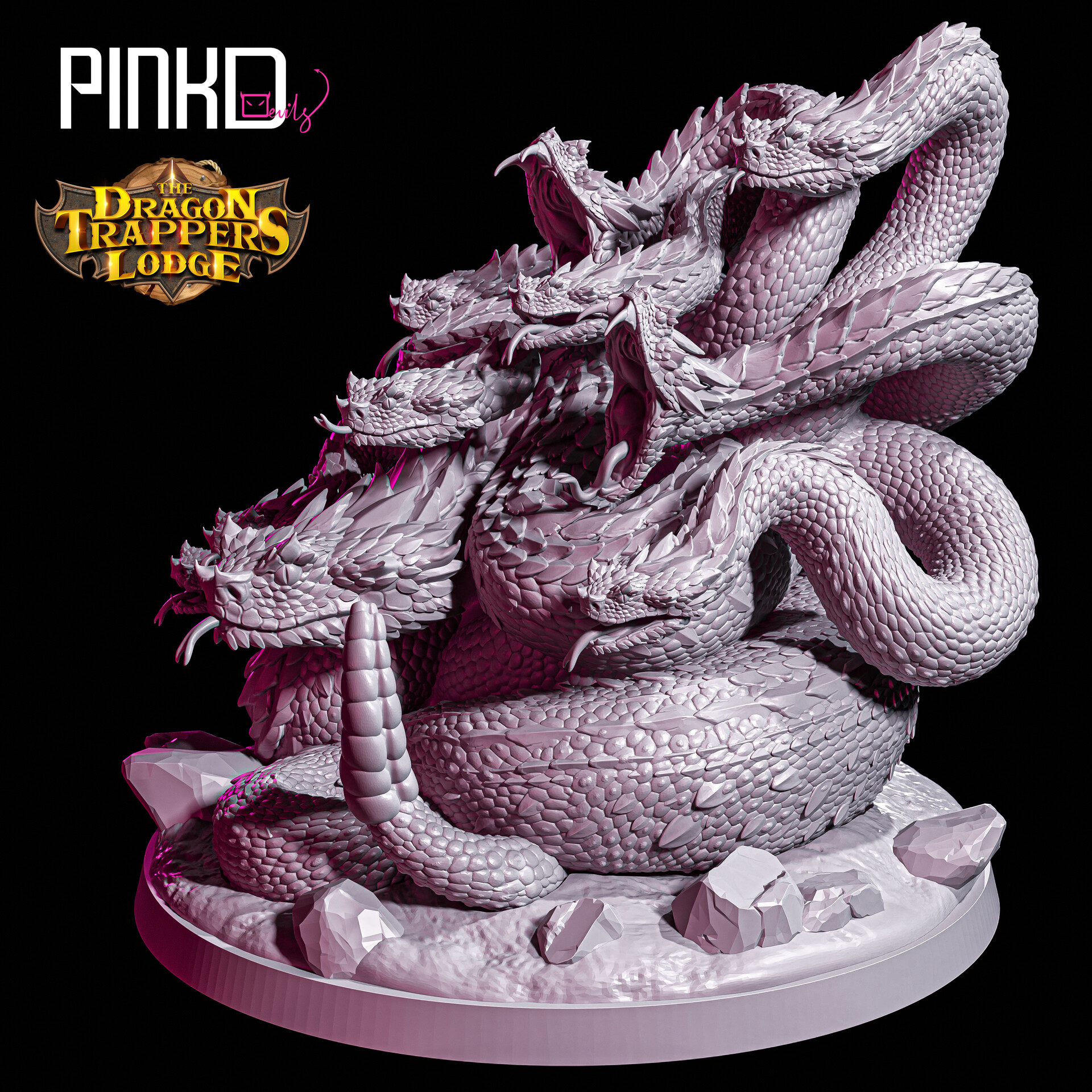 ArtStation - Rattle Snake Hydra