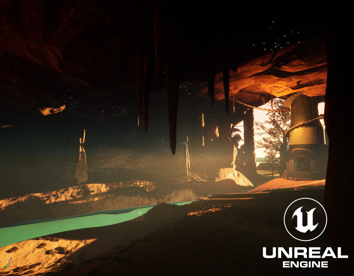 ArtStation - Elvish Cave