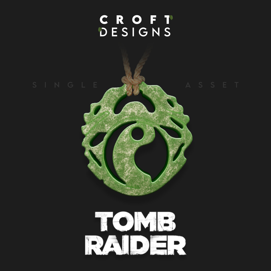 ArtStation - Jade Neckless - Tomb Raider