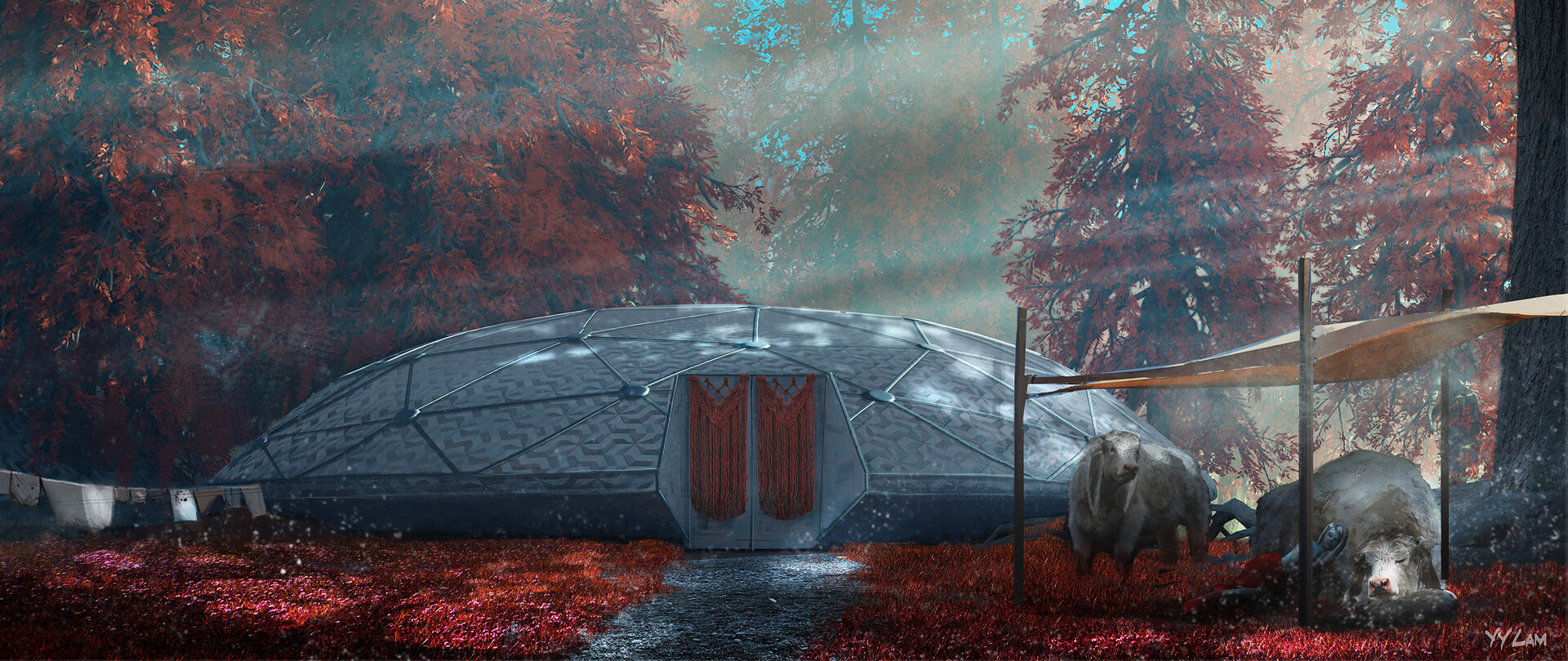 ArtStation - Alien Village