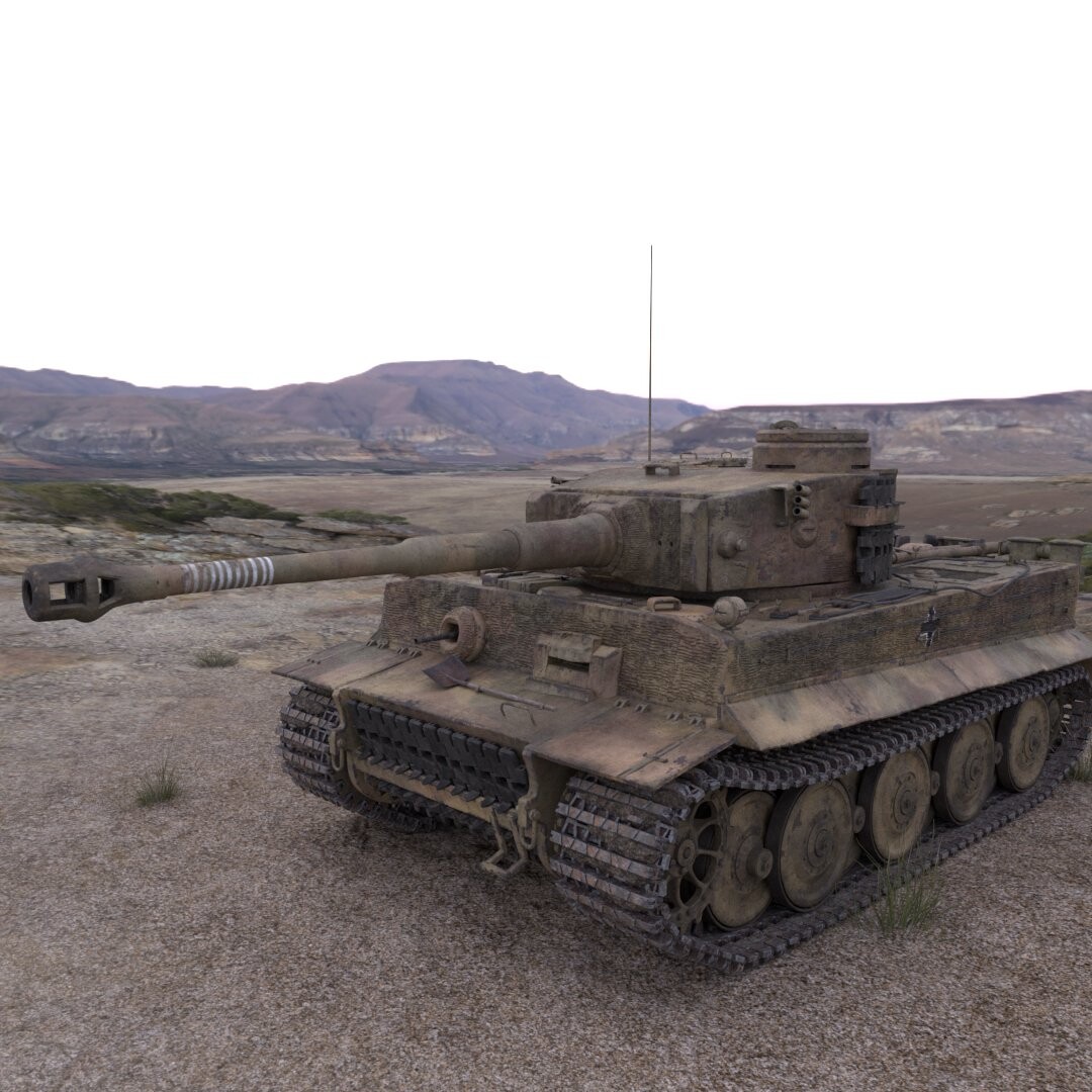 ArtStation - Tiger Tank