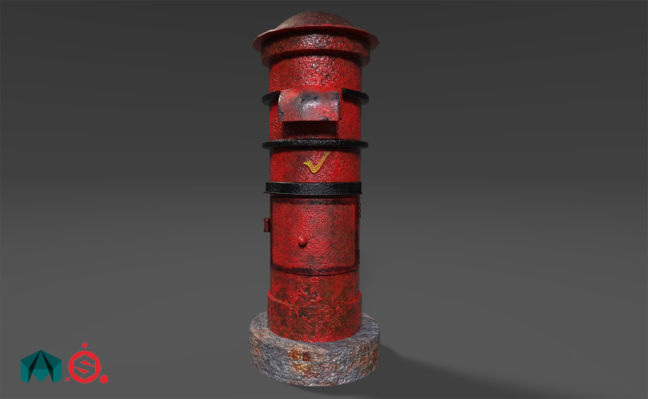 ArtStation - Post Box.