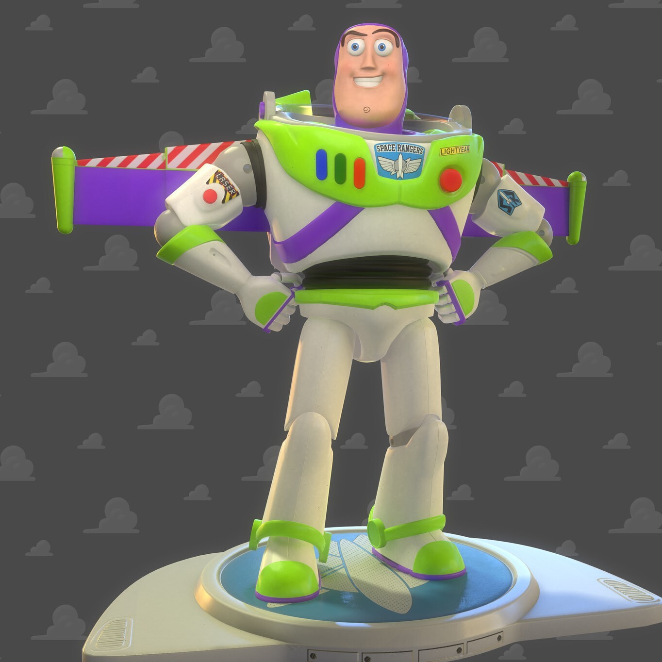ArtStation - Buzz Lightyear