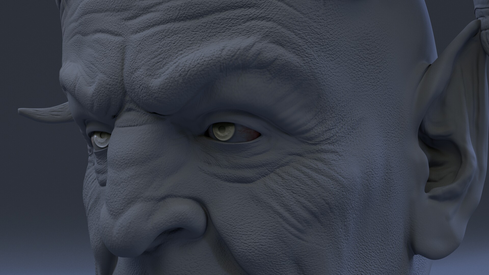 ArtStation - Orc Head