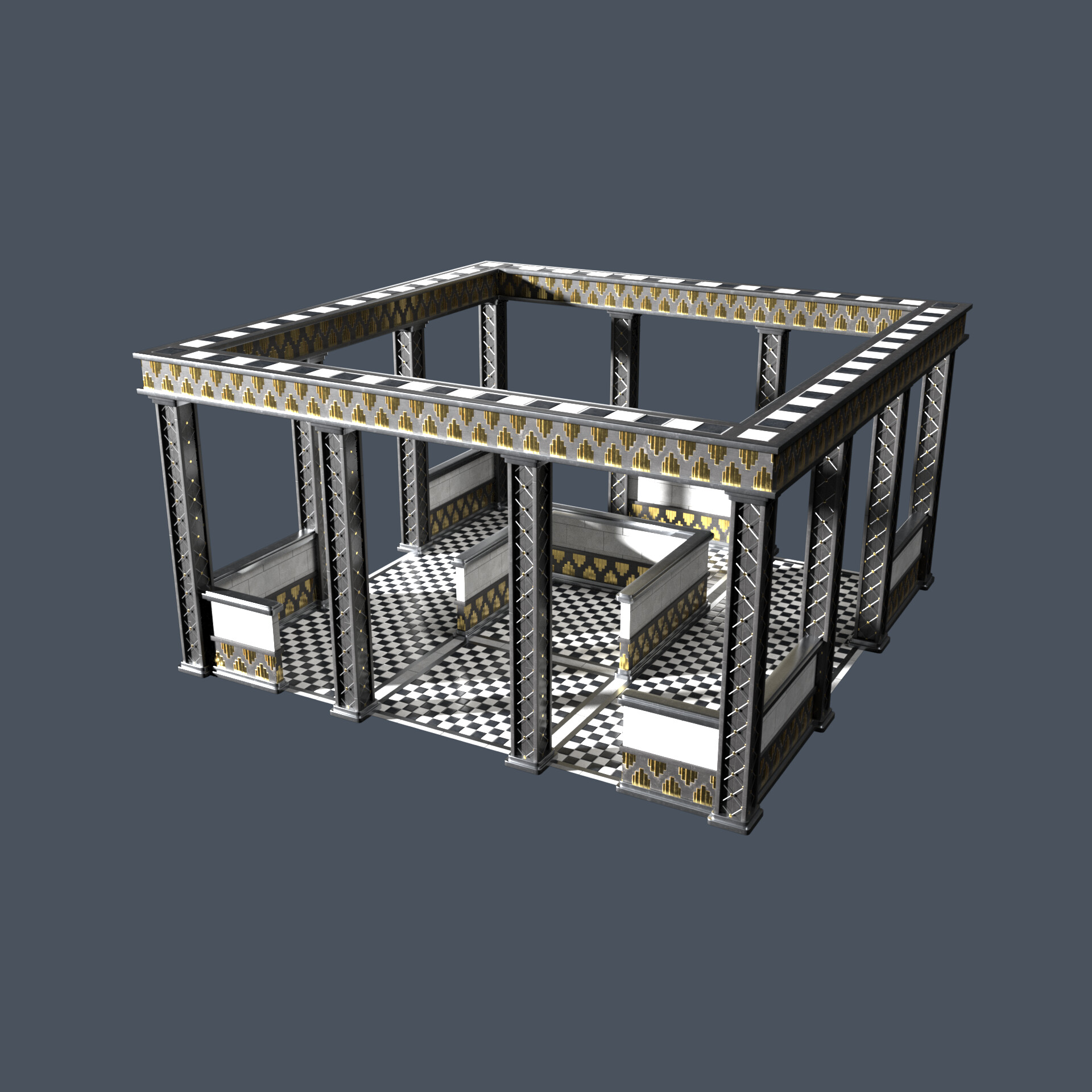 ArtStation - Art Deco Modular Kit