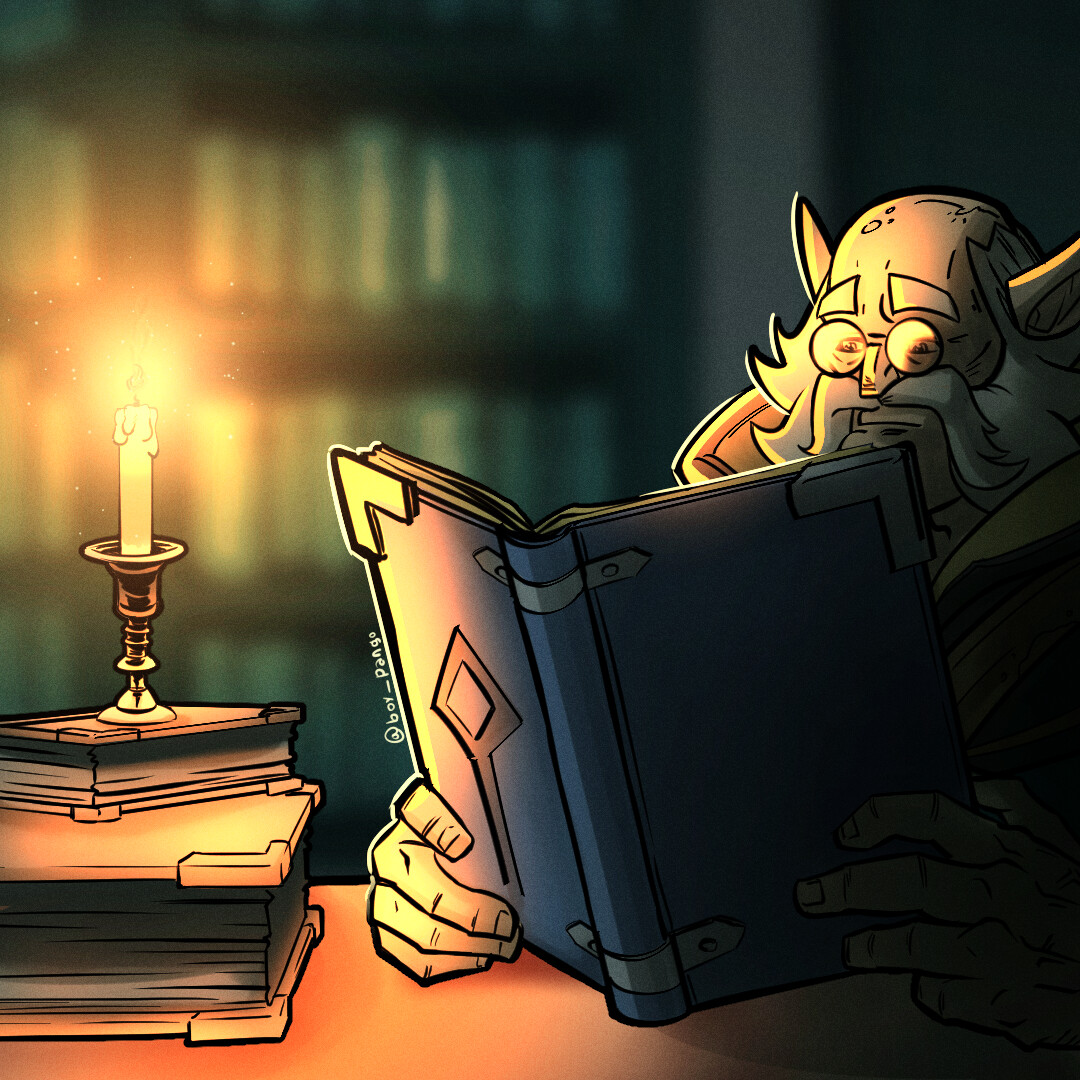 ArtStation - Calm Reading Session