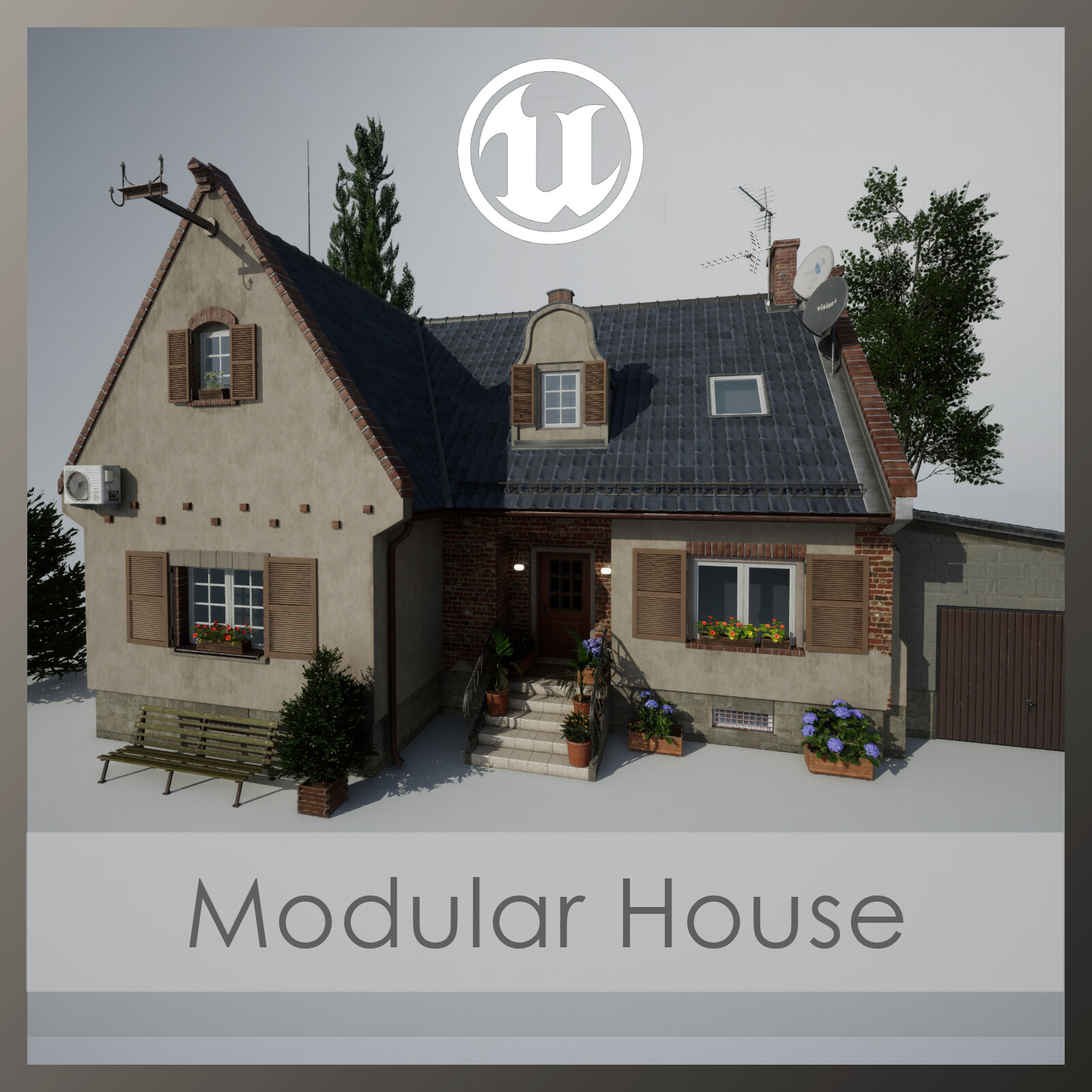 ArtStation - Modular House - UE 5