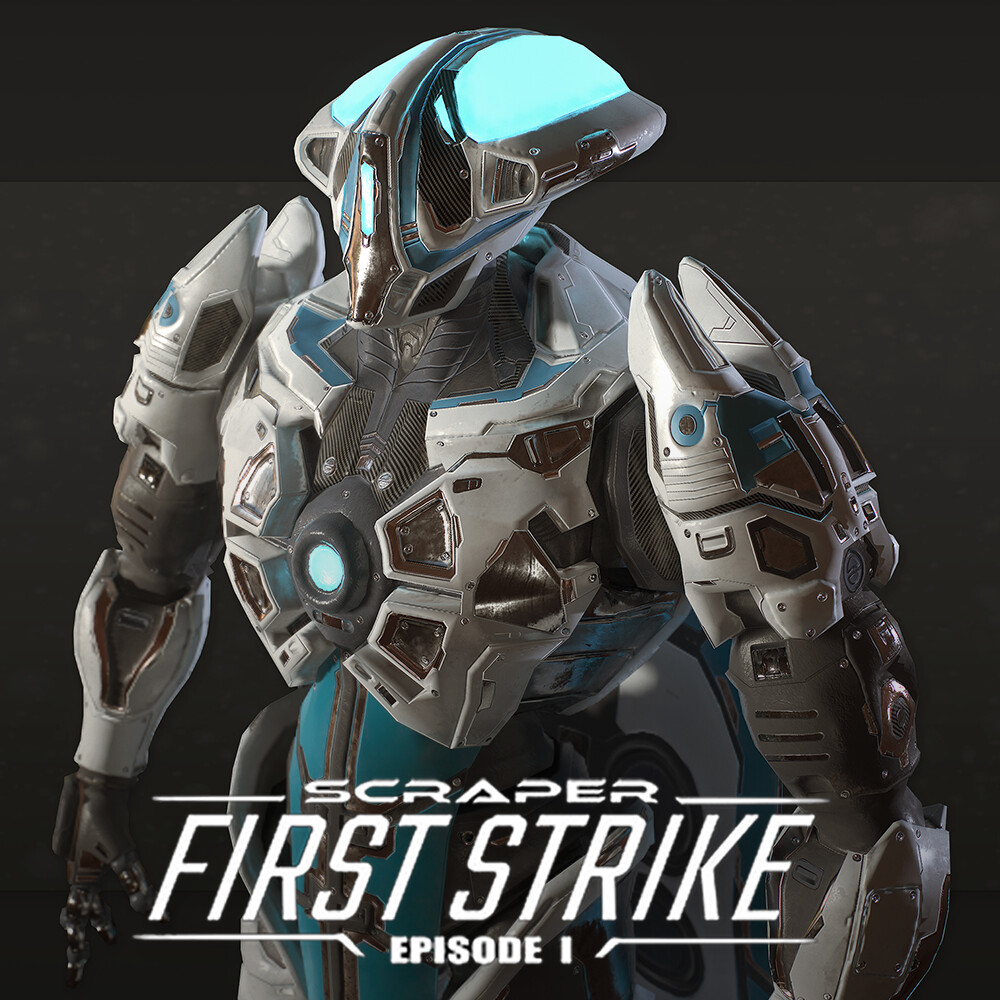 ArtStation - NPCs, Vehicles and Weapons Real-time Assets - Scraper ...