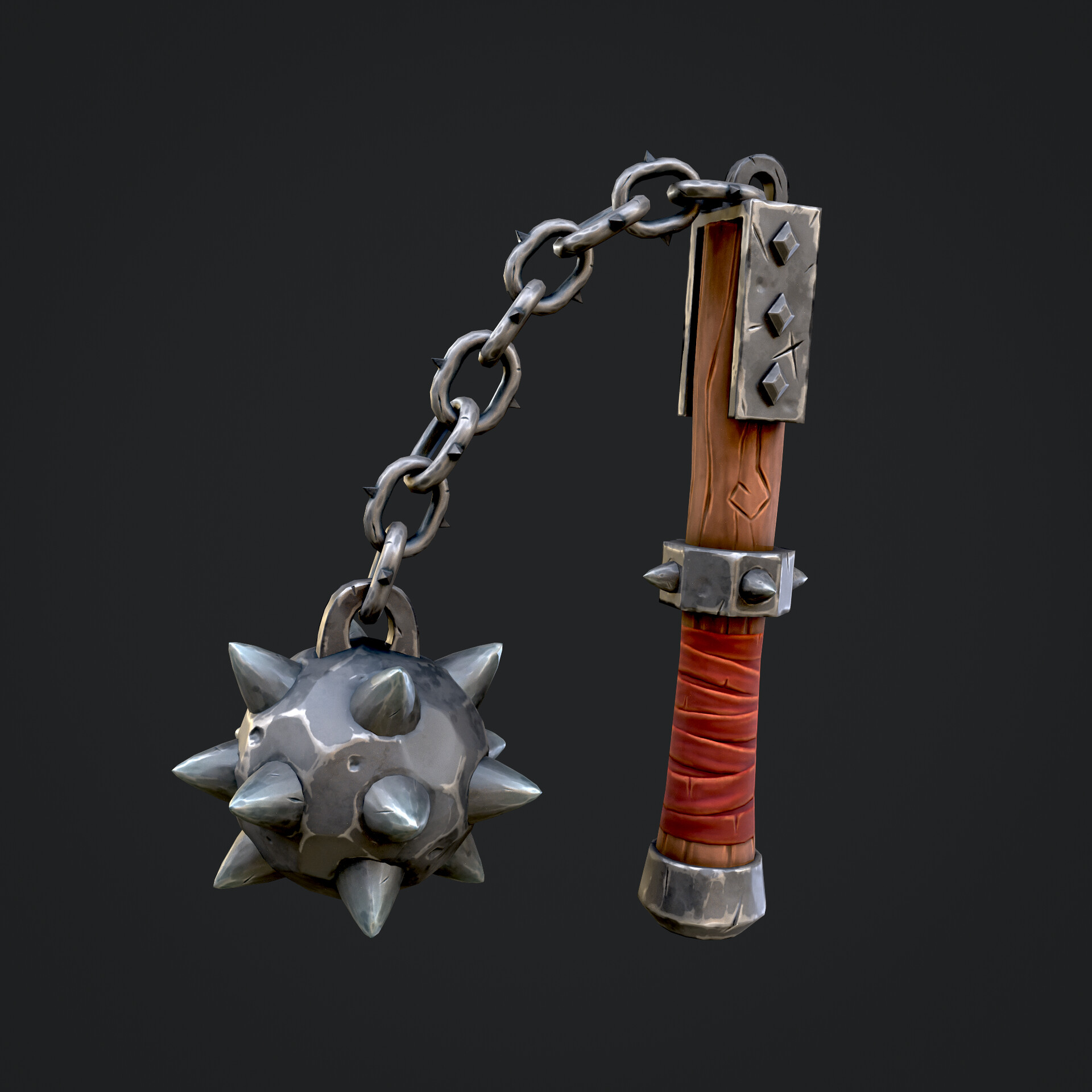 ArtStation - Stylized Mace